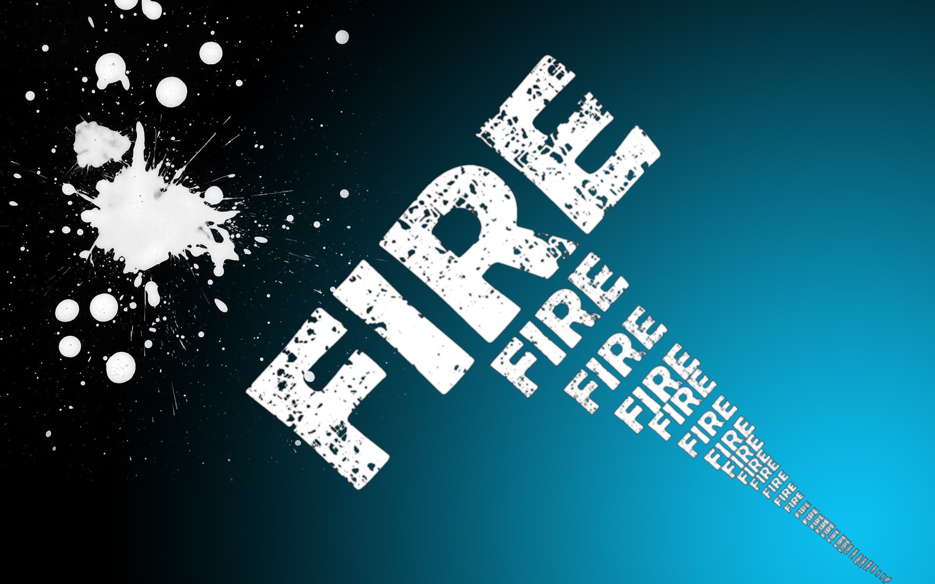 Download Black Blue Colors Water Fire Misc Word HD Wallpaper