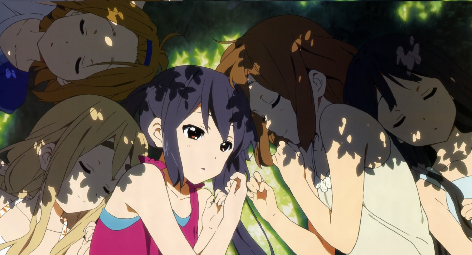 K-ON! Quintet — Moonlit Picnic with Ritsu, Mio, Tsumugi, Yui & Azusa ...