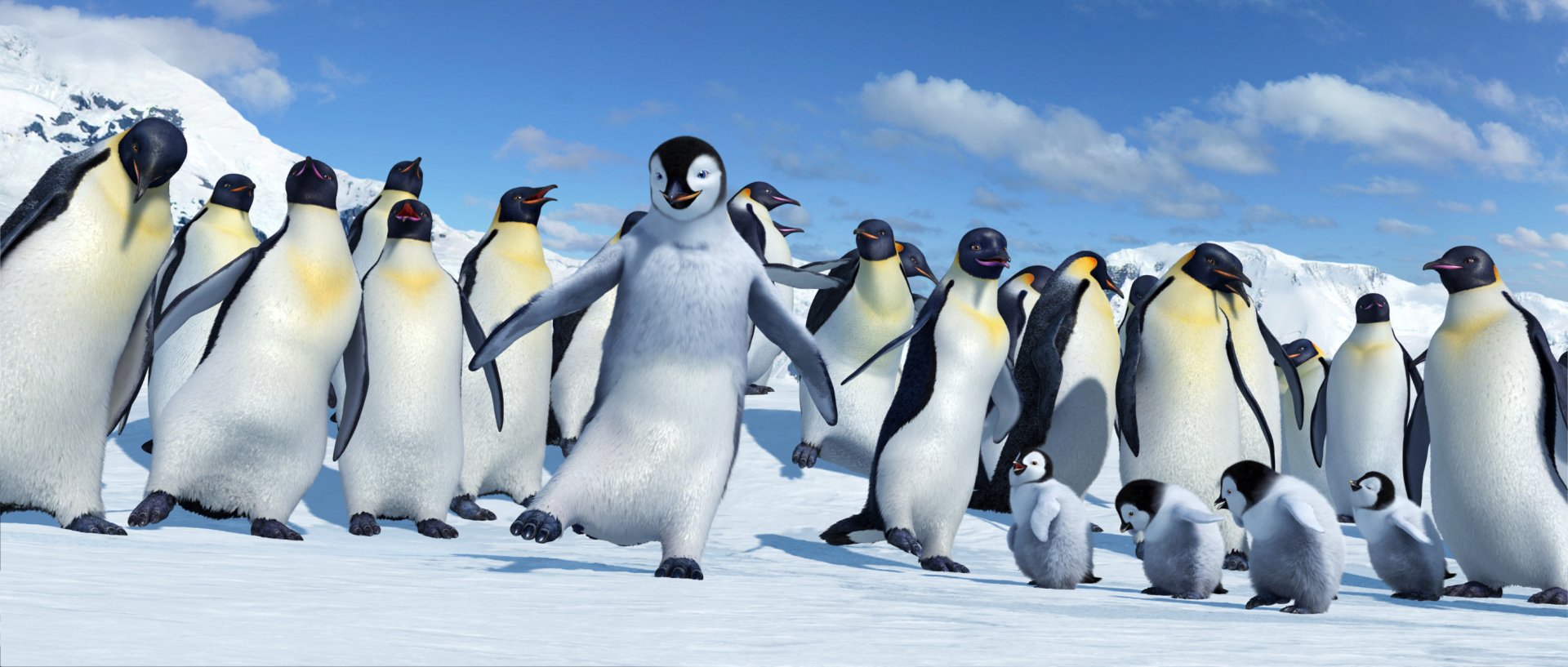 Download Movie Happy Feet HD Wallpaper