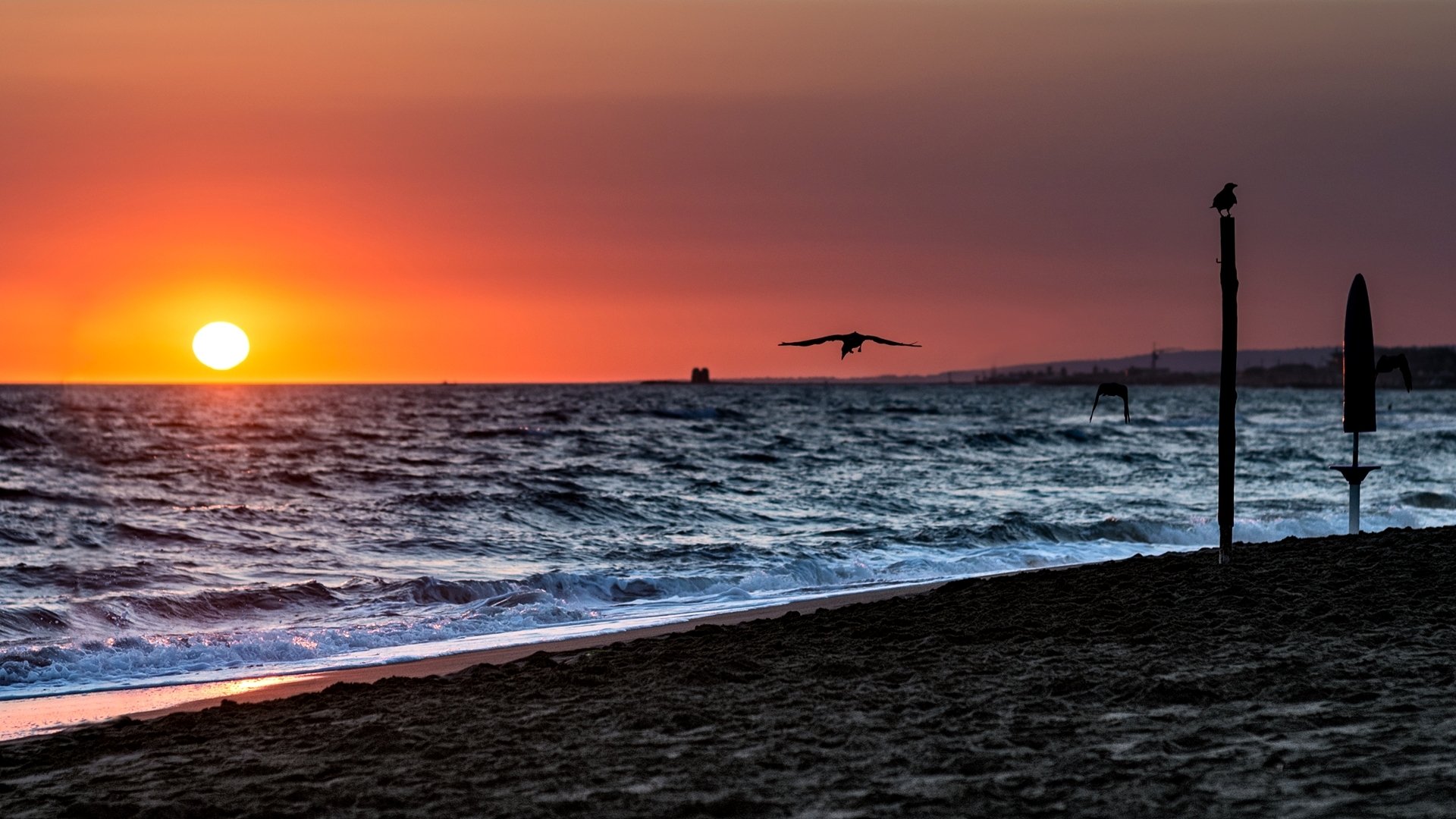 Download Nature Sunset HD Wallpaper | 1920x1080 | Wallpaper Abyss