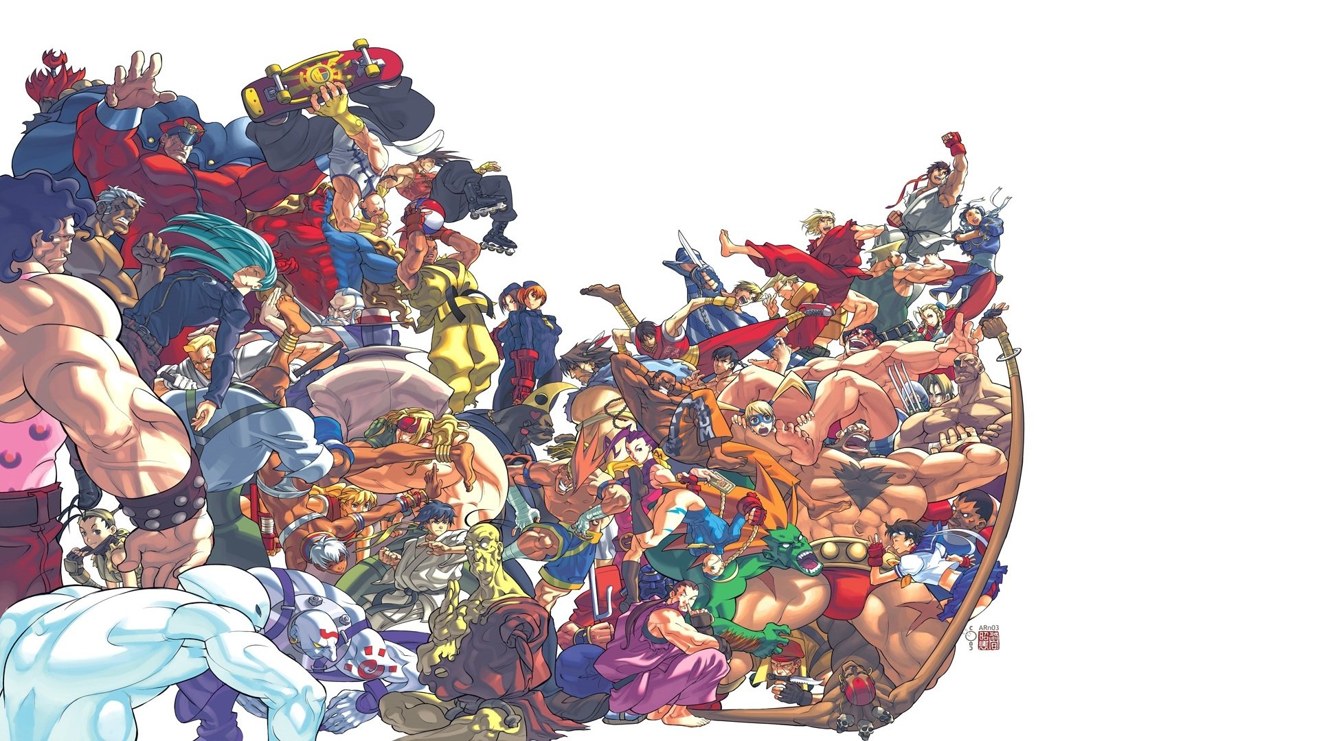 Street Fighter: Ultimate Roster — HD Wallpaper