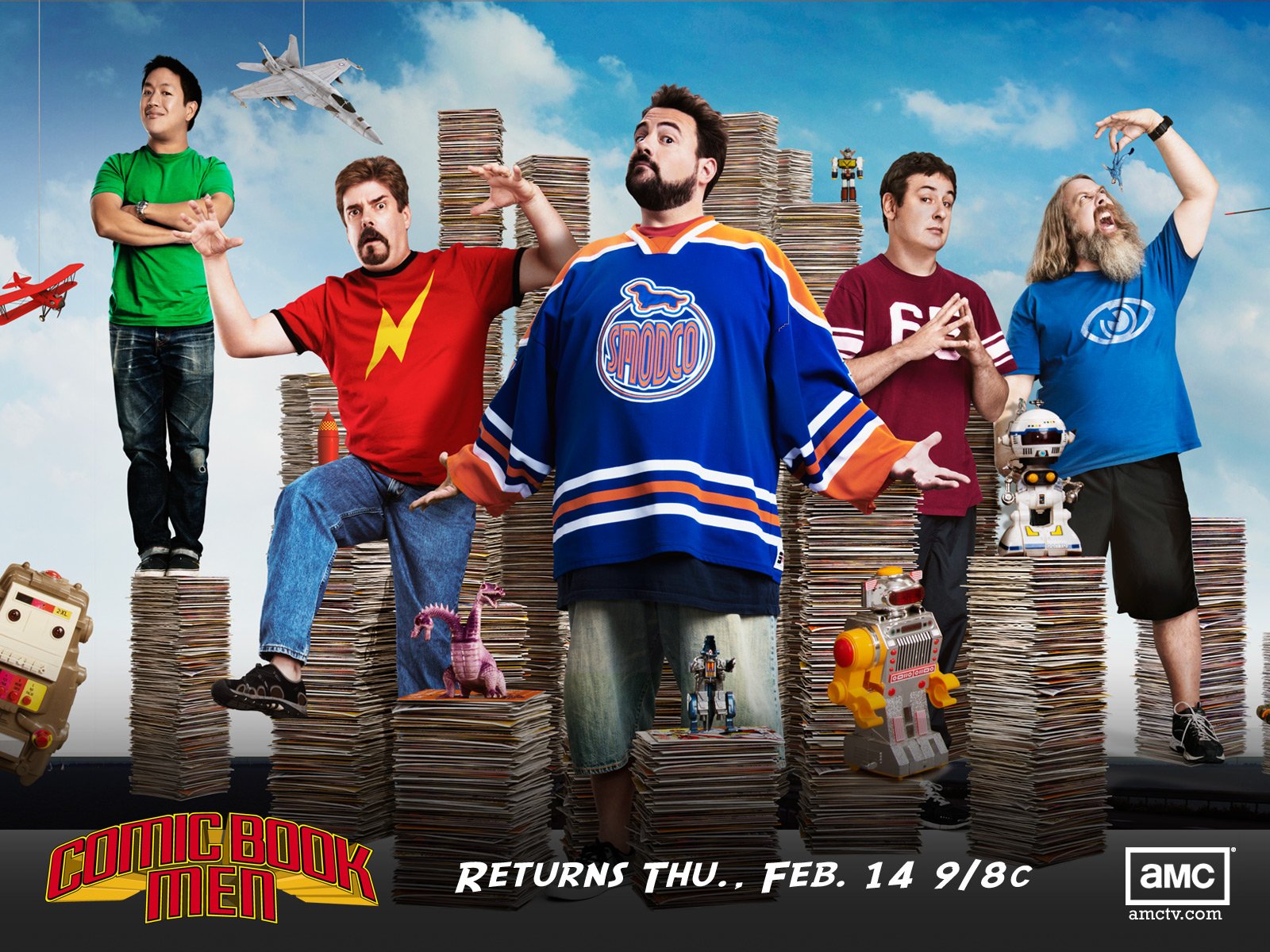 Comic Book Men Wallpaper and Background Image | 1600x1200