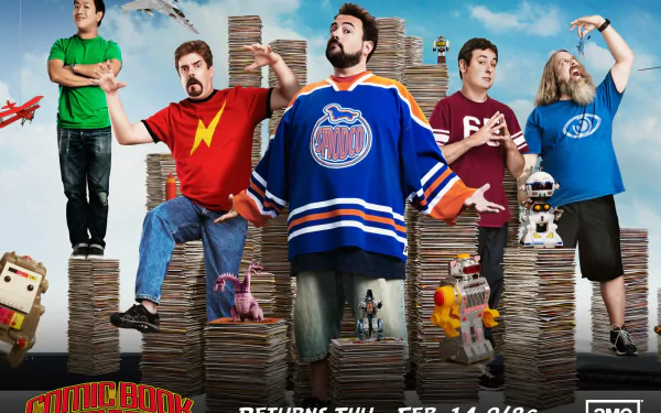 [10+] Comic Book Men Wallpapers