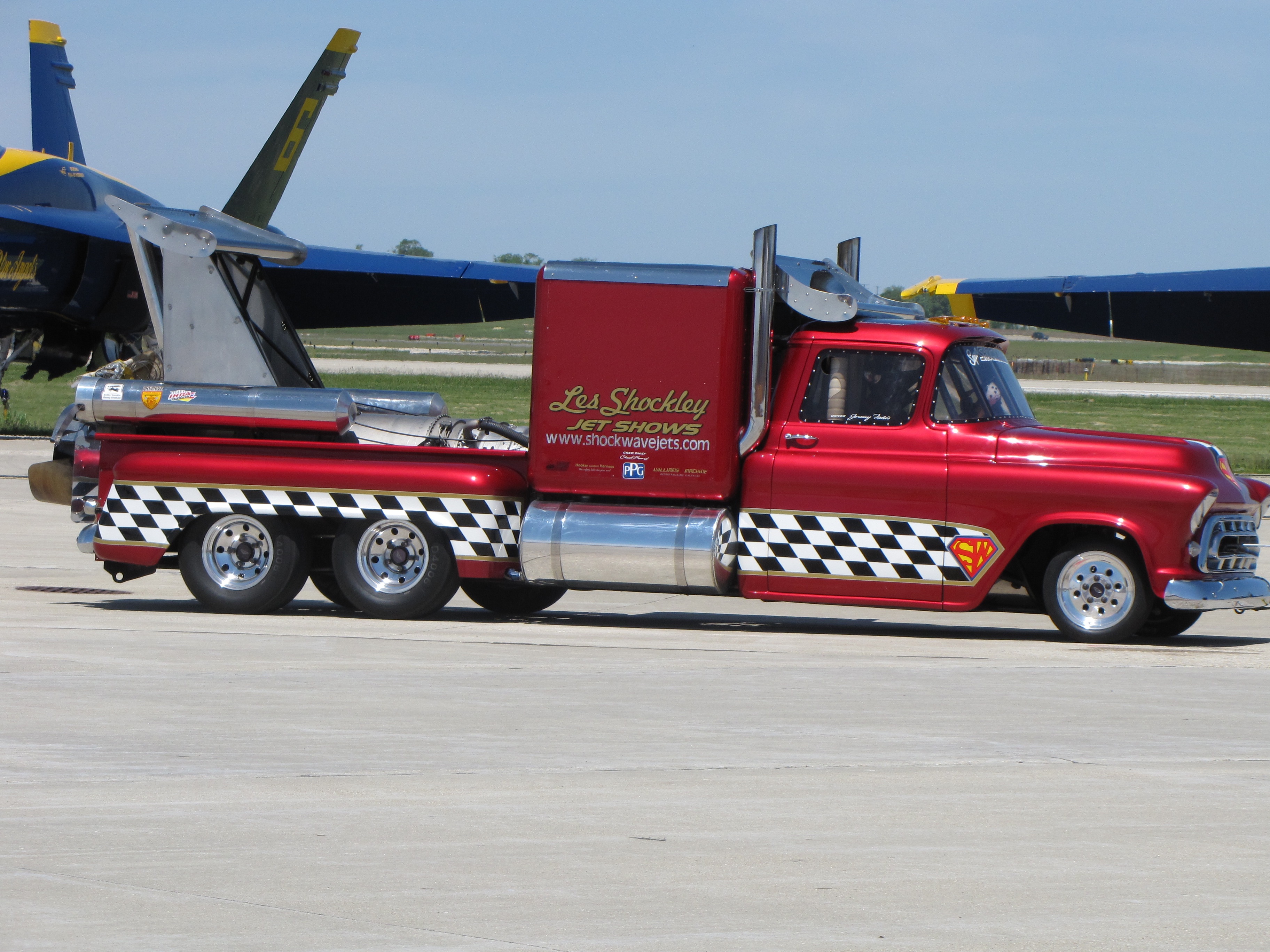 Jet Truck HD Wallpaper