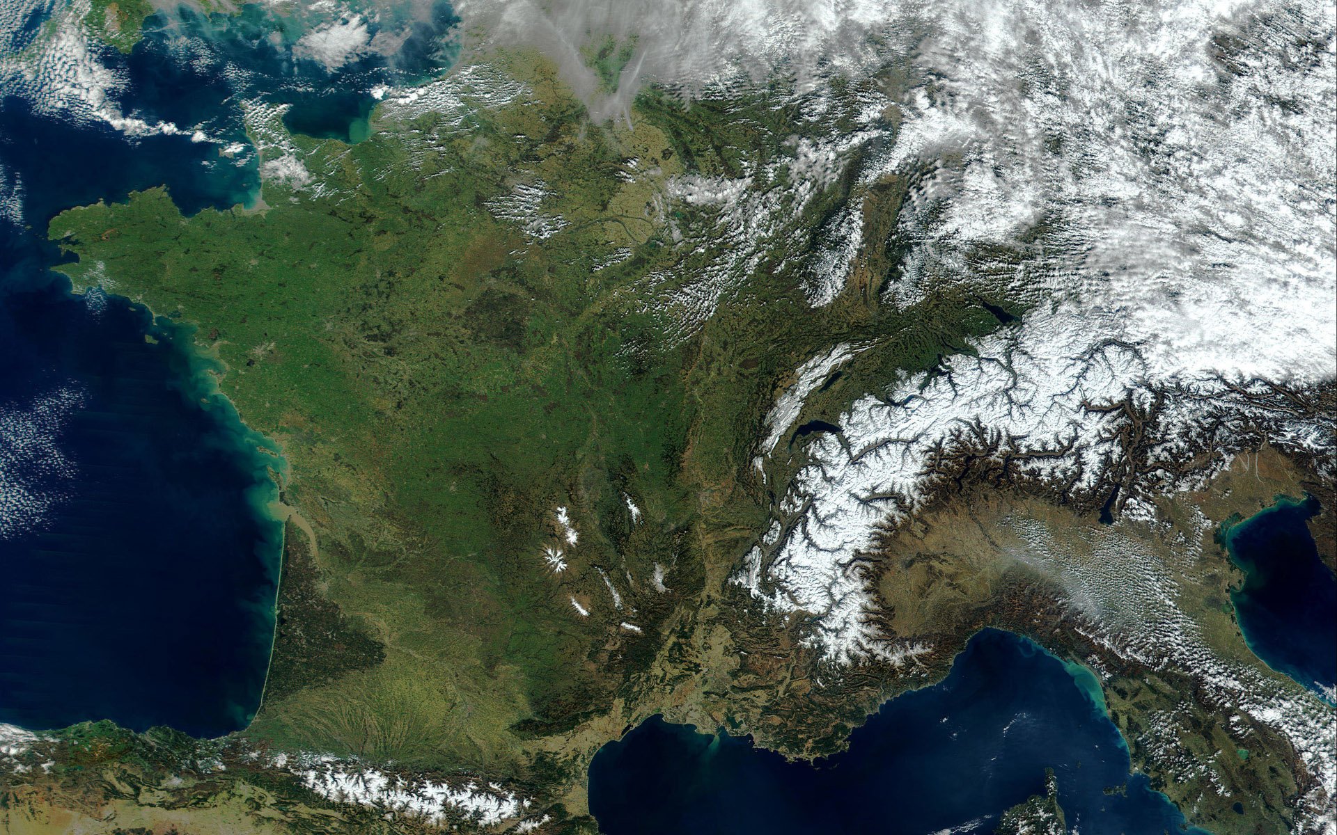 Download Nature Earth From Space HD Wallpaper | 1920x1200 | Wallpaper Abyss