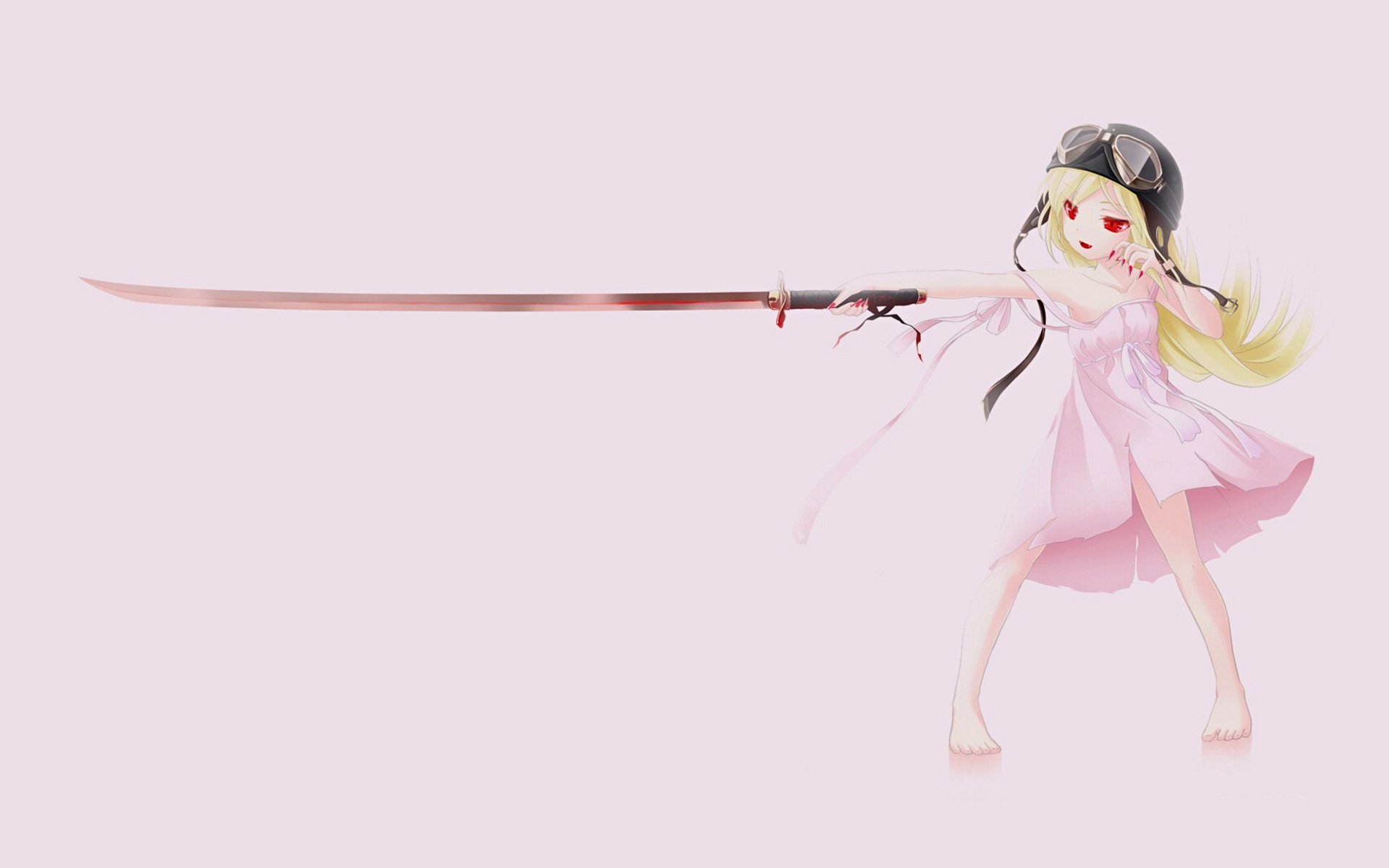 Shinobu Oshino HD Wallpaper – Iconic Monogatari Series Anime Art