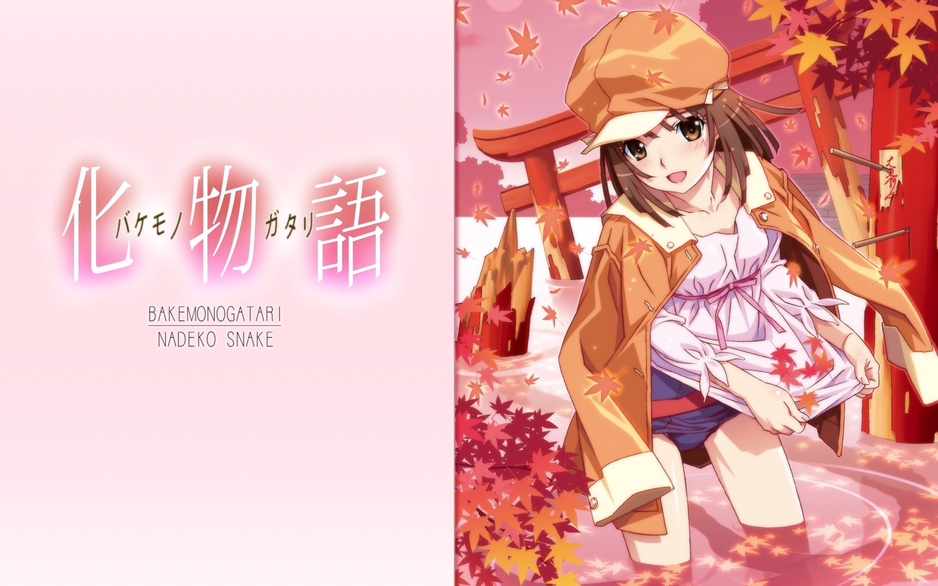 Monogatari HD: Nadeko Sengoku — Autumn Shrine Wallpaper | 1920x1200 ...