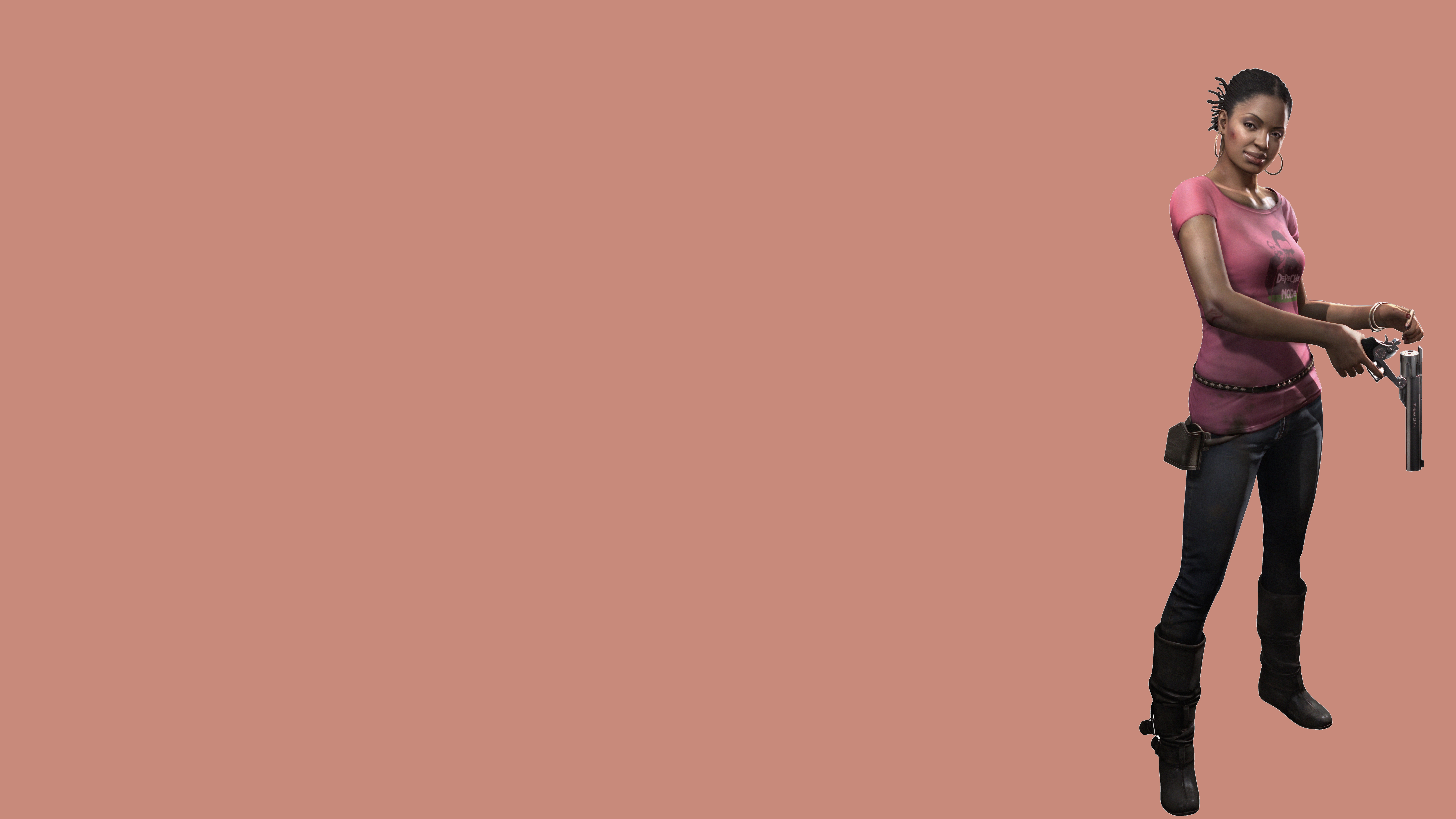 Download Rochelle Video Game Left 4 Dead 8k Ultra HD Wallpaper