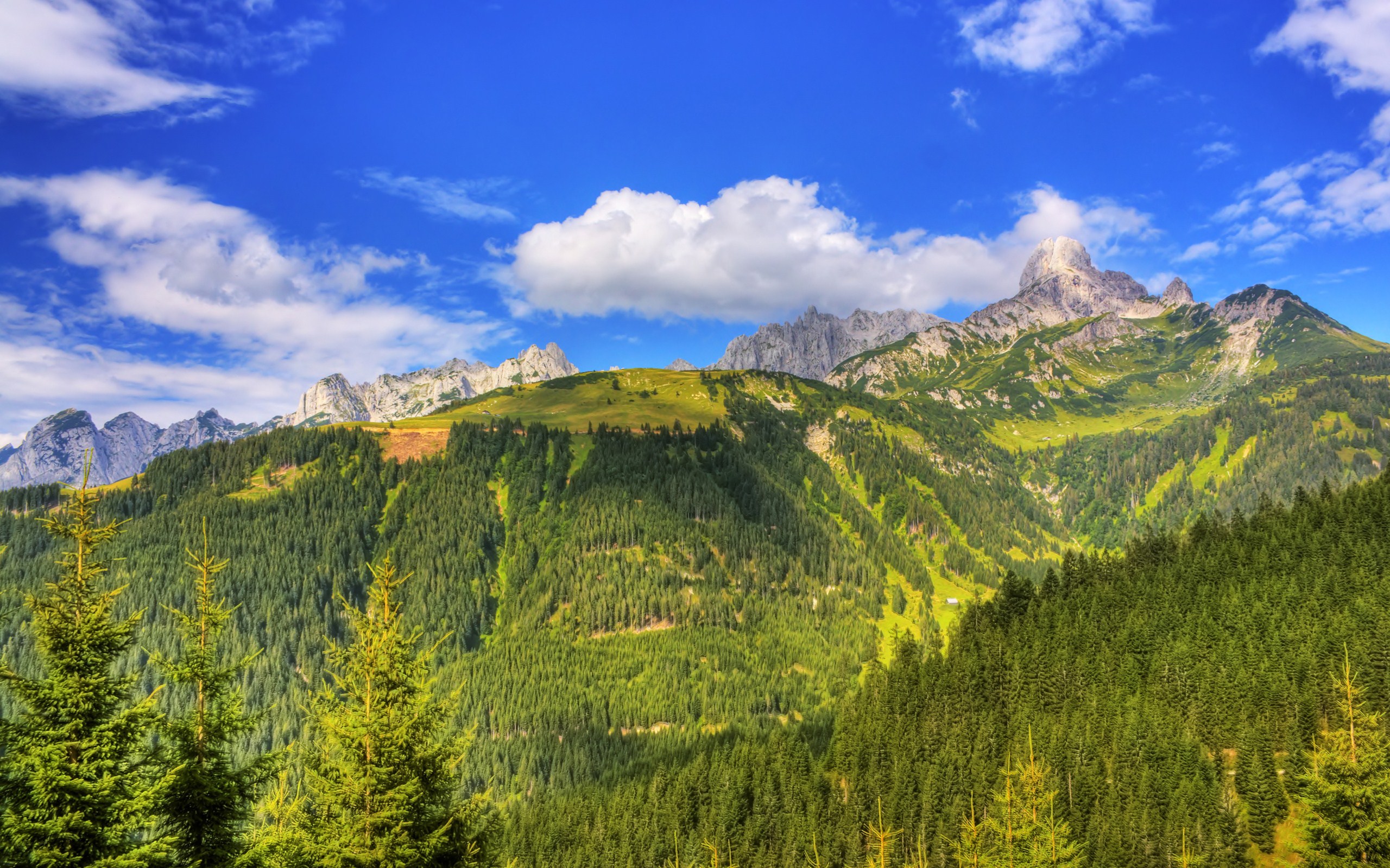 Download Nature Mountain HD Wallpaper