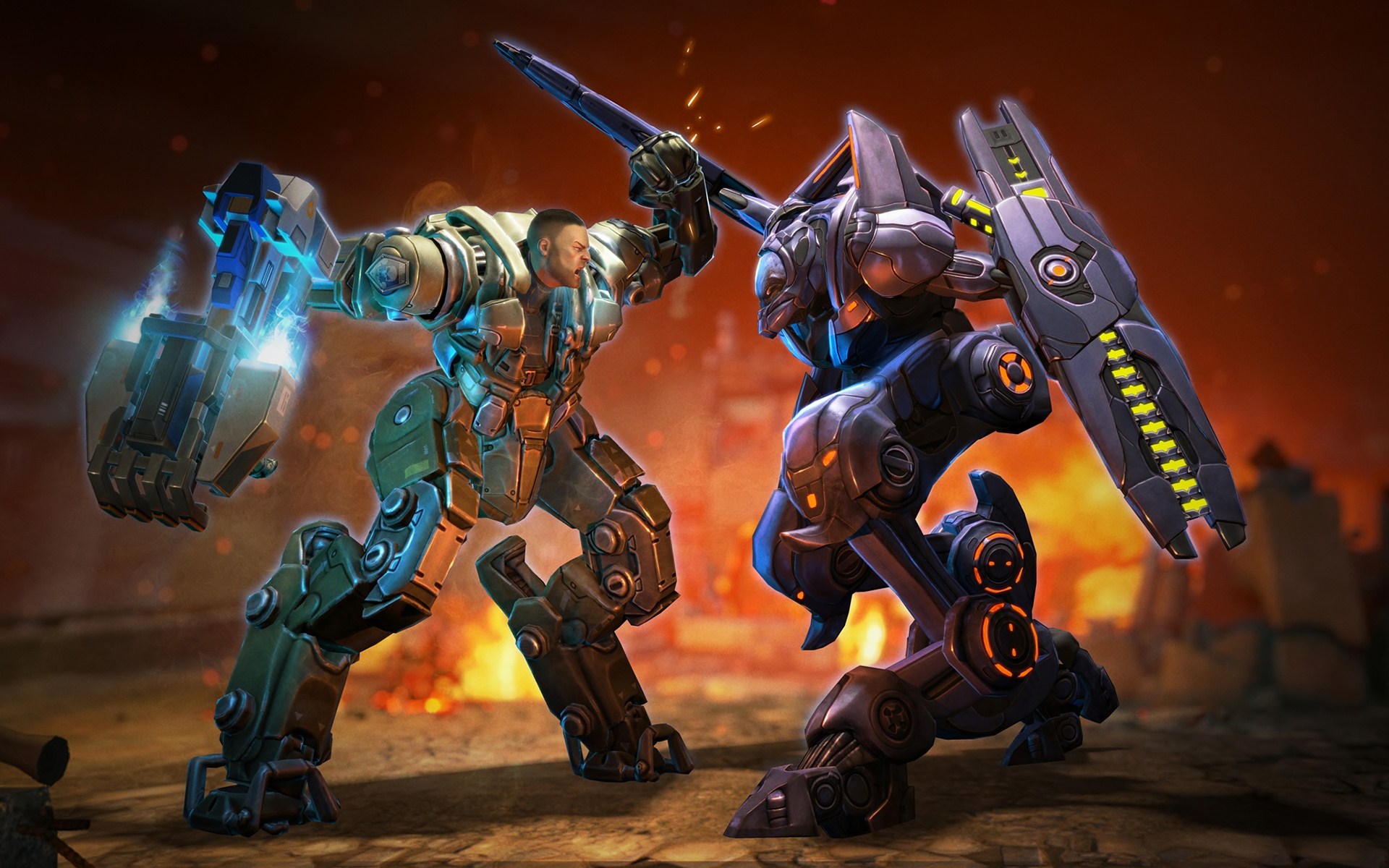 Download Video Game Enemy Within HD Wallpaper