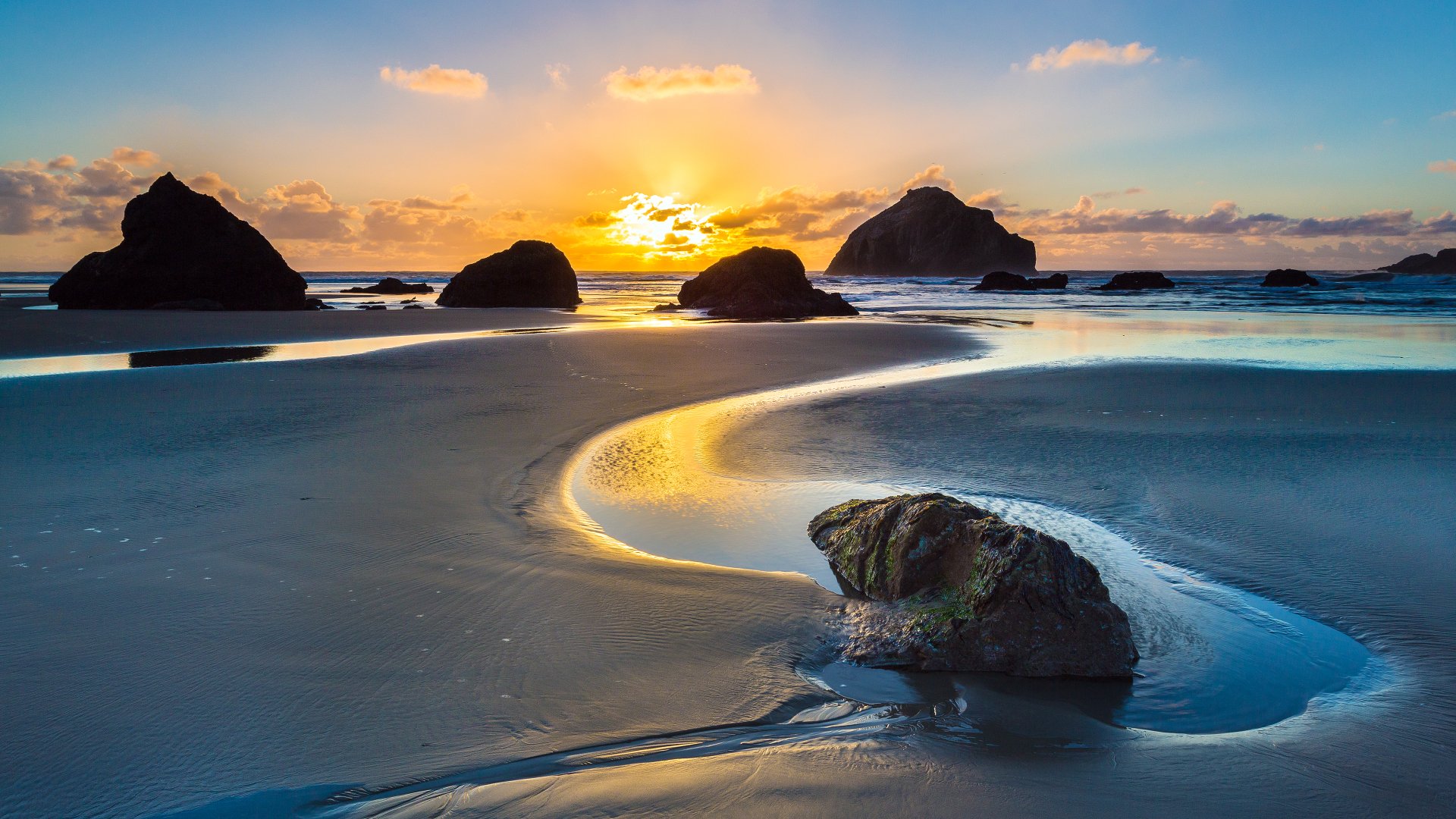 4K Ultra HD Sunset Serenity Wallpaper | 3840x2160 | Wallpaper Abyss