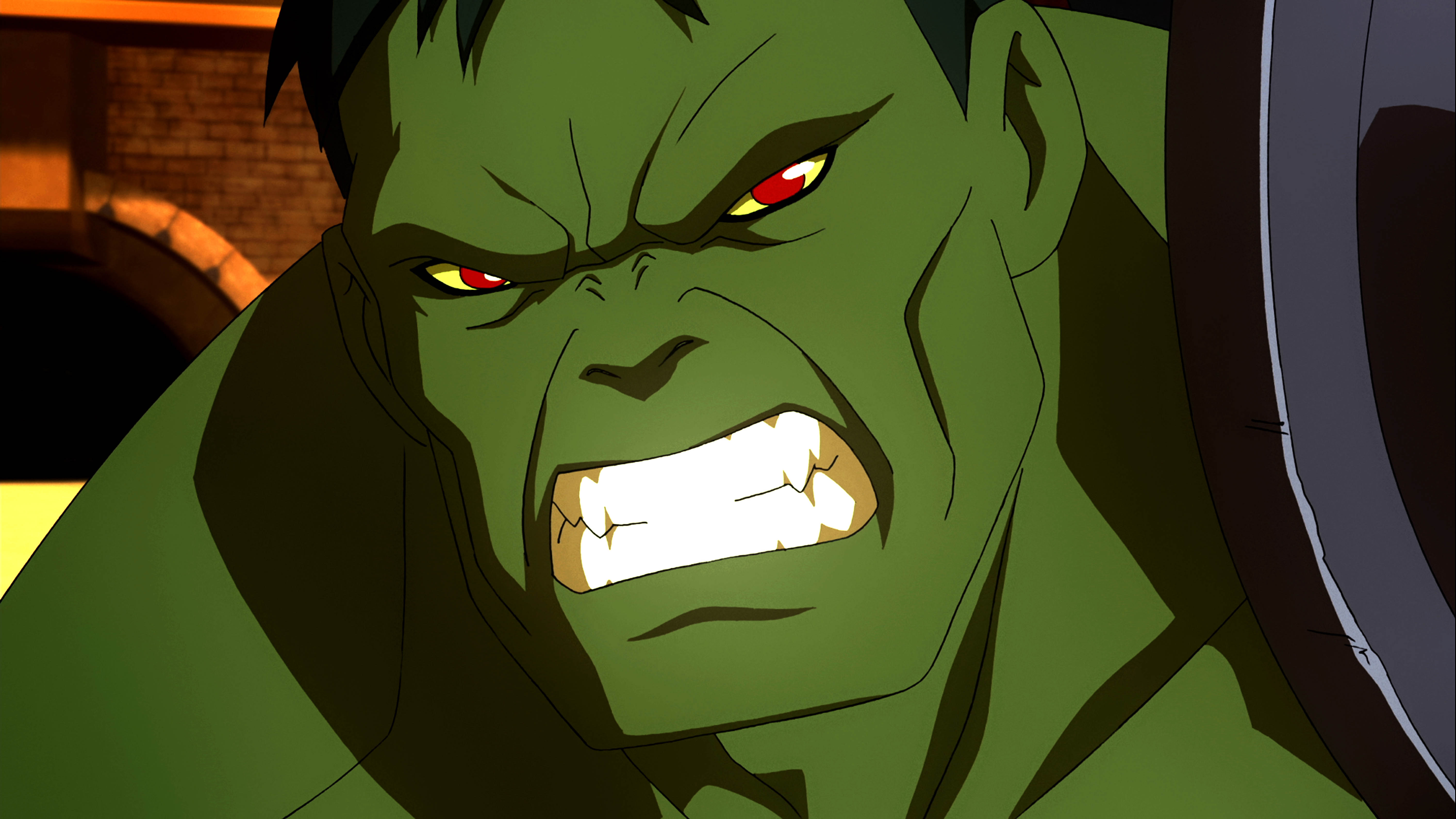 Hulk: Fierce Warrior - 4K Ultra HD Comic Wallpaper