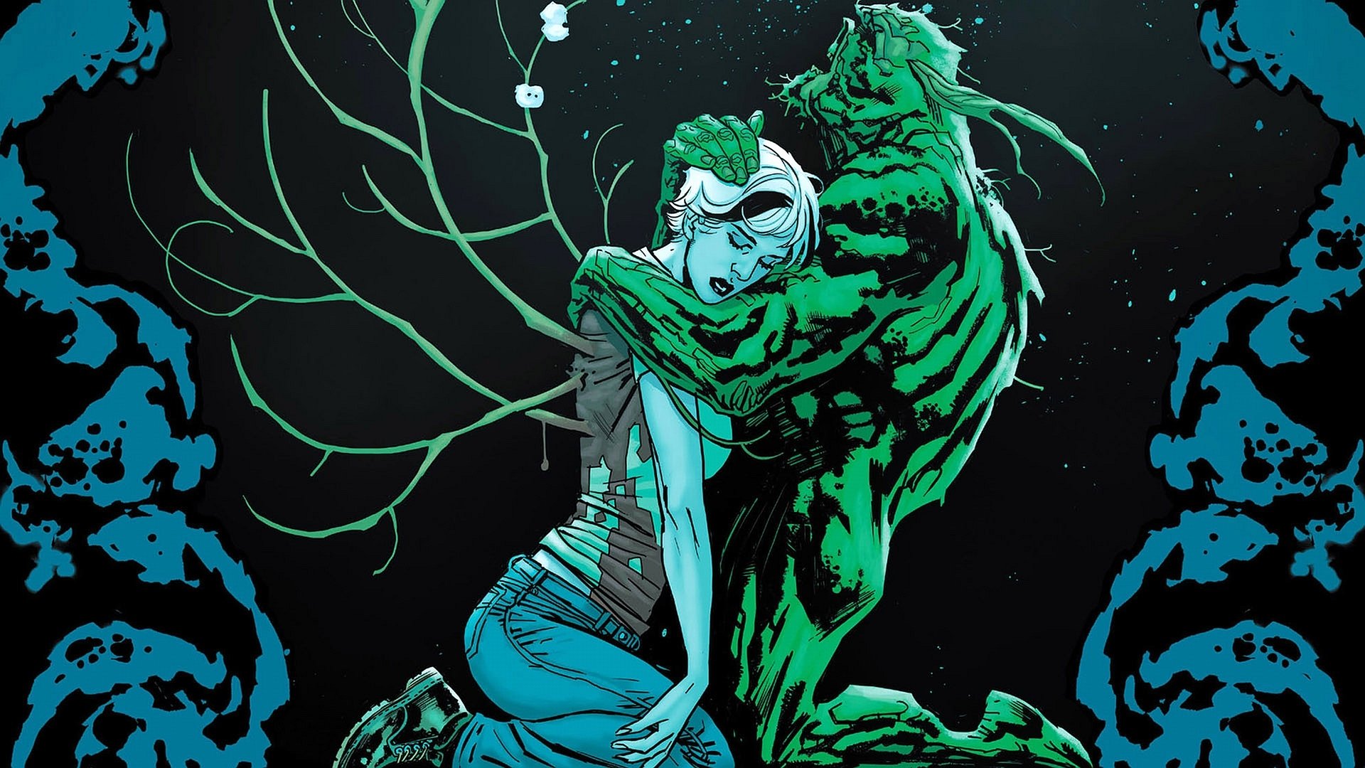 Download Comic Swamp Thing HD Wallpaper