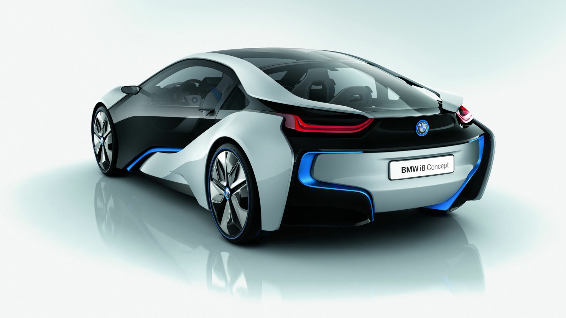 BMW i8 HD Wallpaper — Futuristic Hybrid Sport Vehicle | 1920x1080 ...