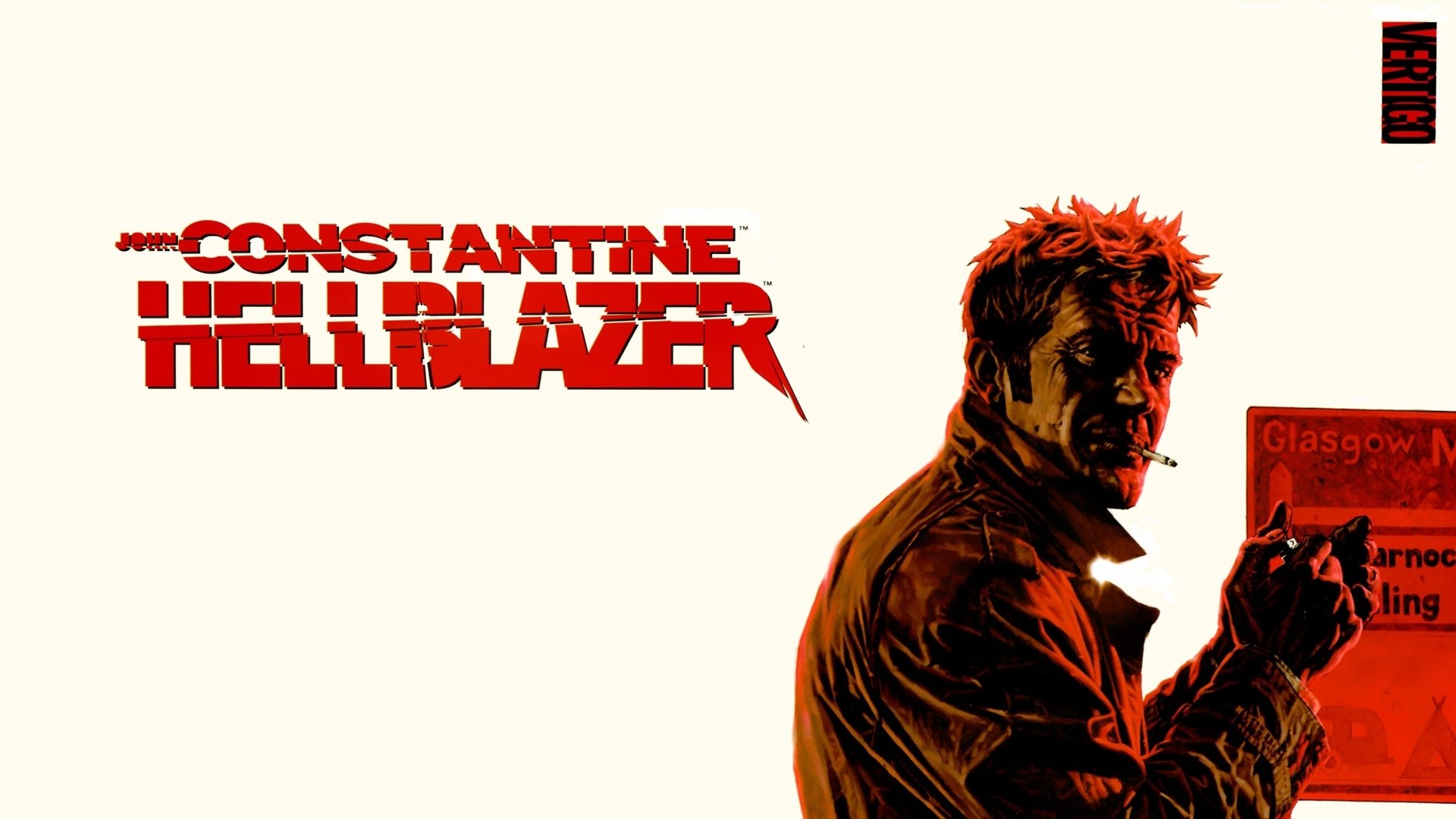 Download John Constantine Comic Hellblazer HD Wallpaper