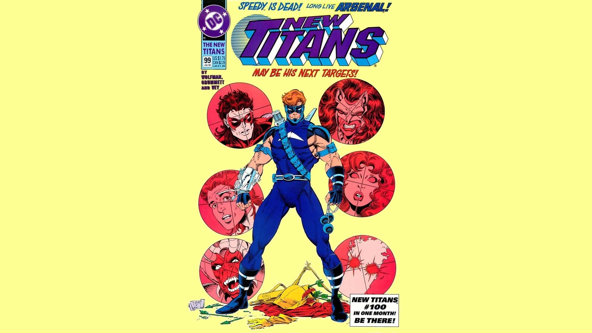 Download Comic New Titans HD Wallpaper