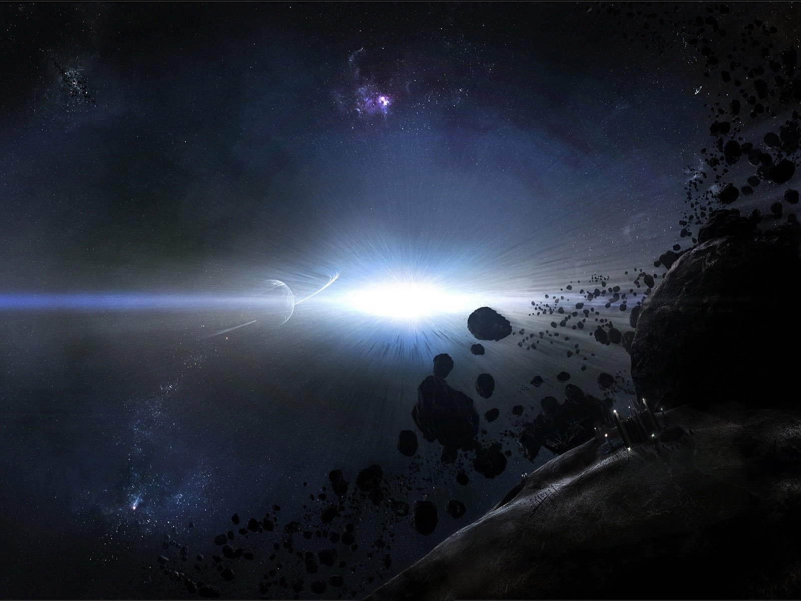 Download Sci Fi Explosion Wallpaper
