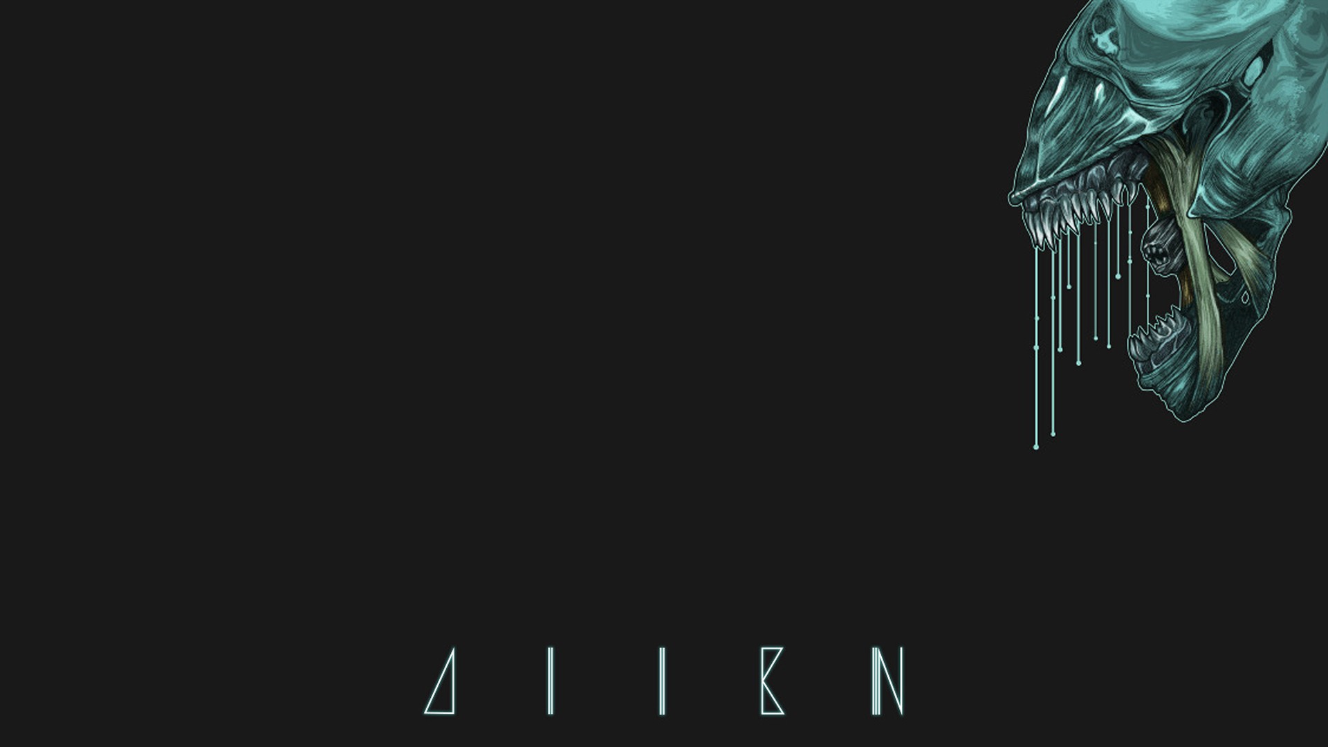 Alien Movie HD Wallpaper: Iconic Extraterrestrial Horror in Stunning Detail