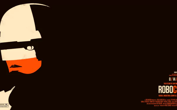 Download Retrowave Retro RoboCop Movie Robocop (1987) Wallpaper