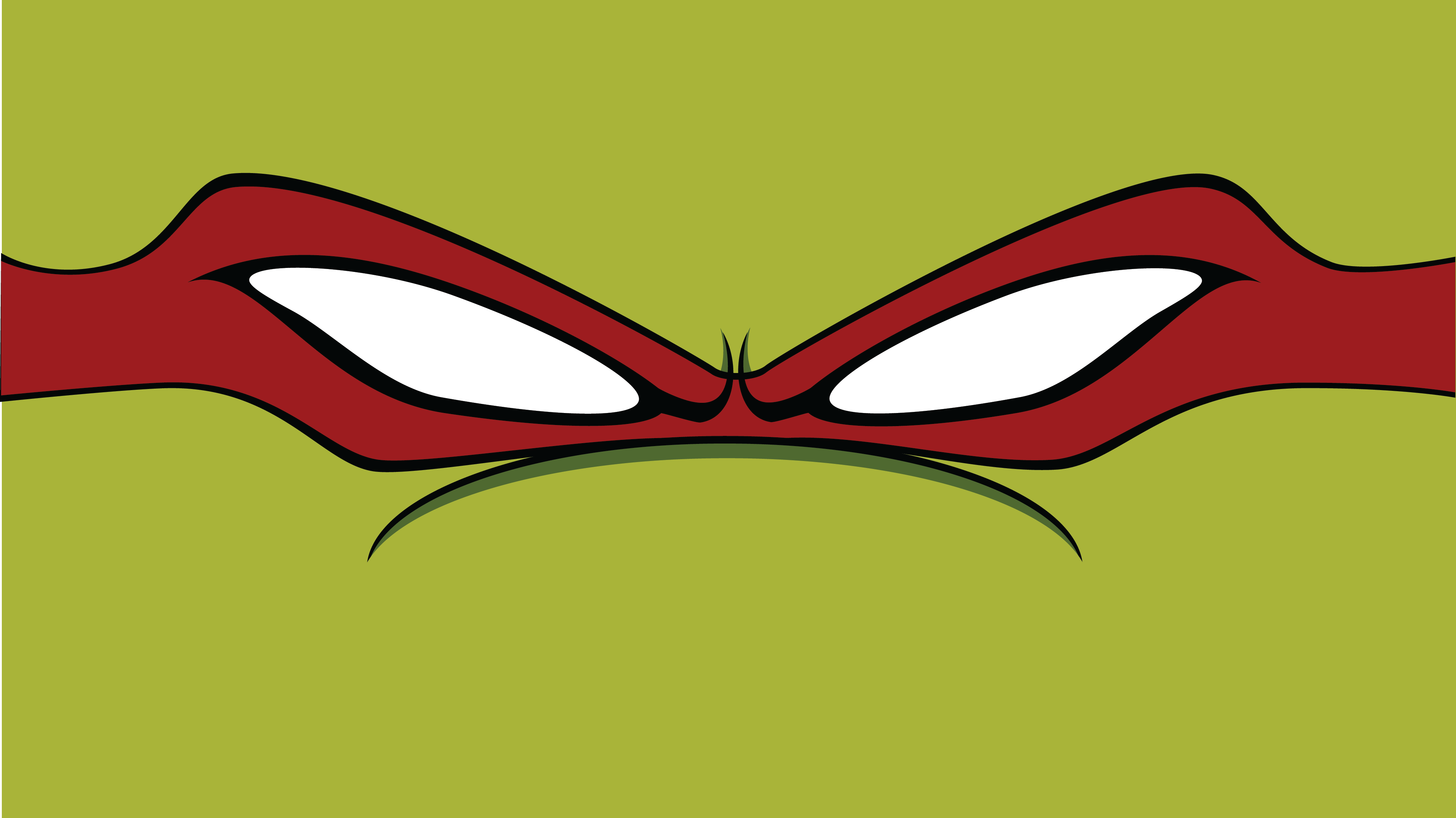 Red Ninja Turtle Face Printable