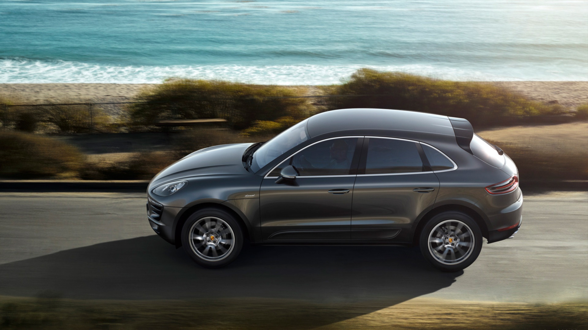 Download SUV Vehicle Porsche Macan HD Wallpaper