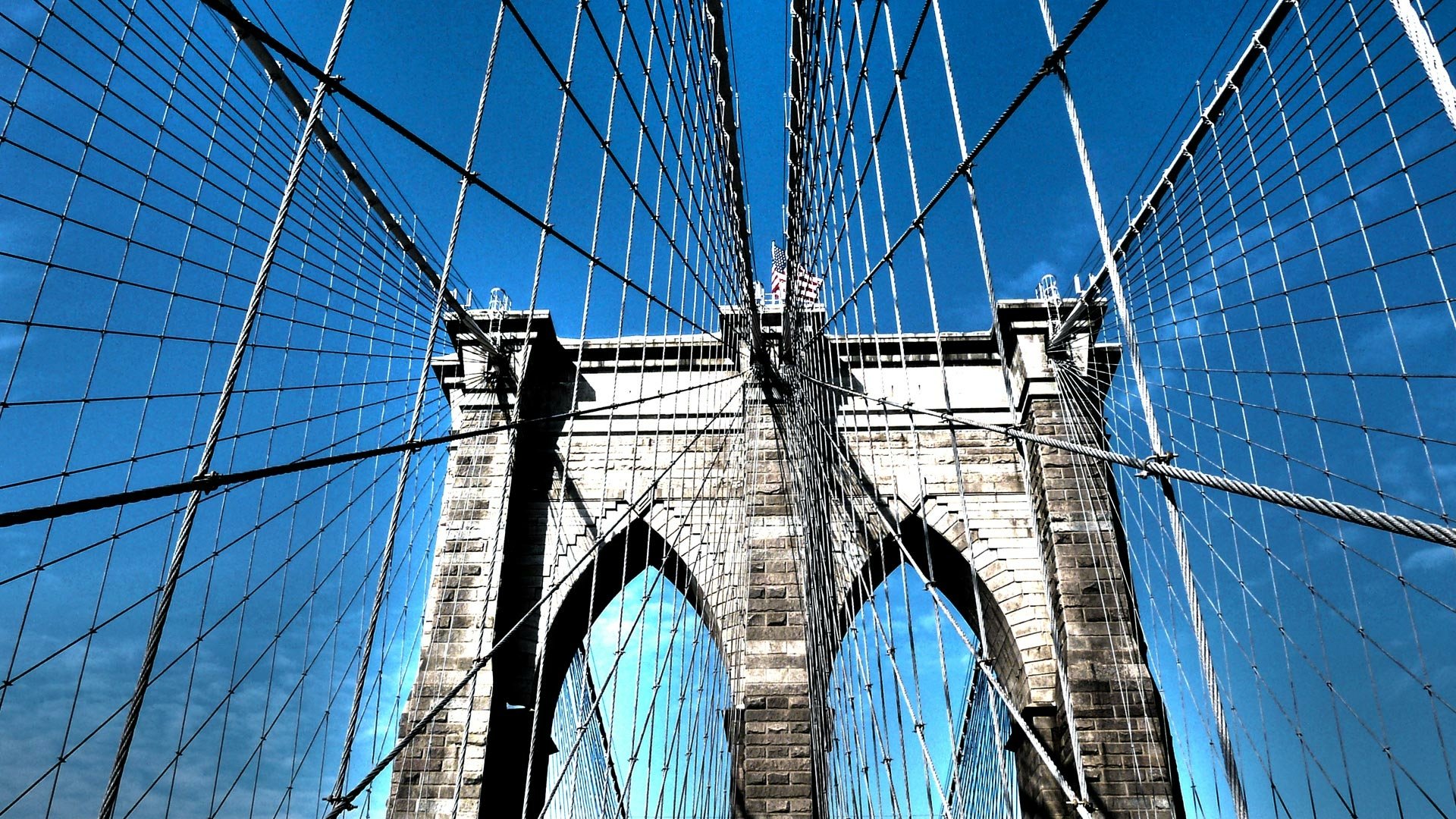 Download New York Bridge Man Made Brooklyn Bridge HD Wallpaper