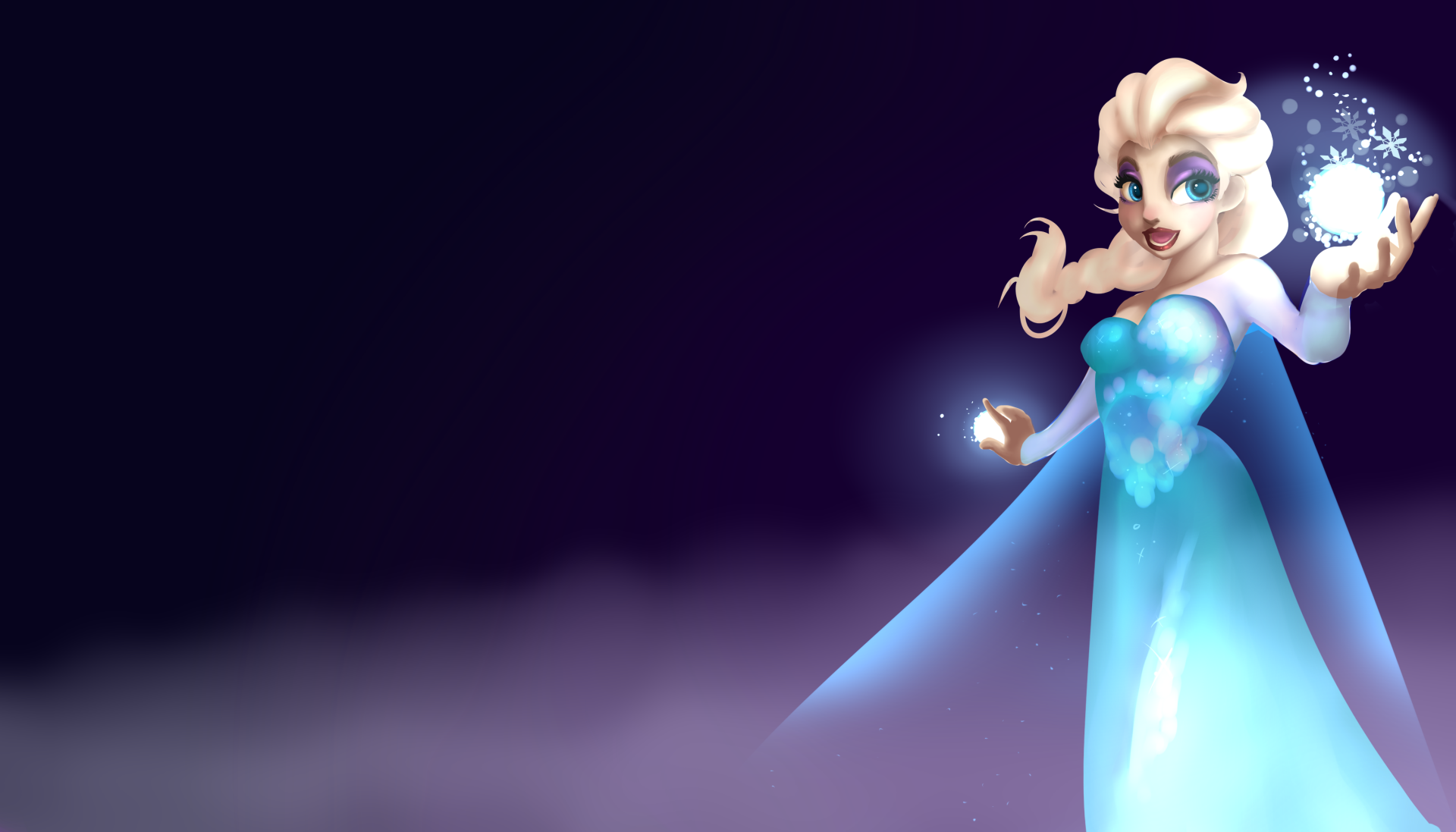 Download Snow Elsa (Frozen) Frozen (Movie) Movie HD Wallpaper by ...