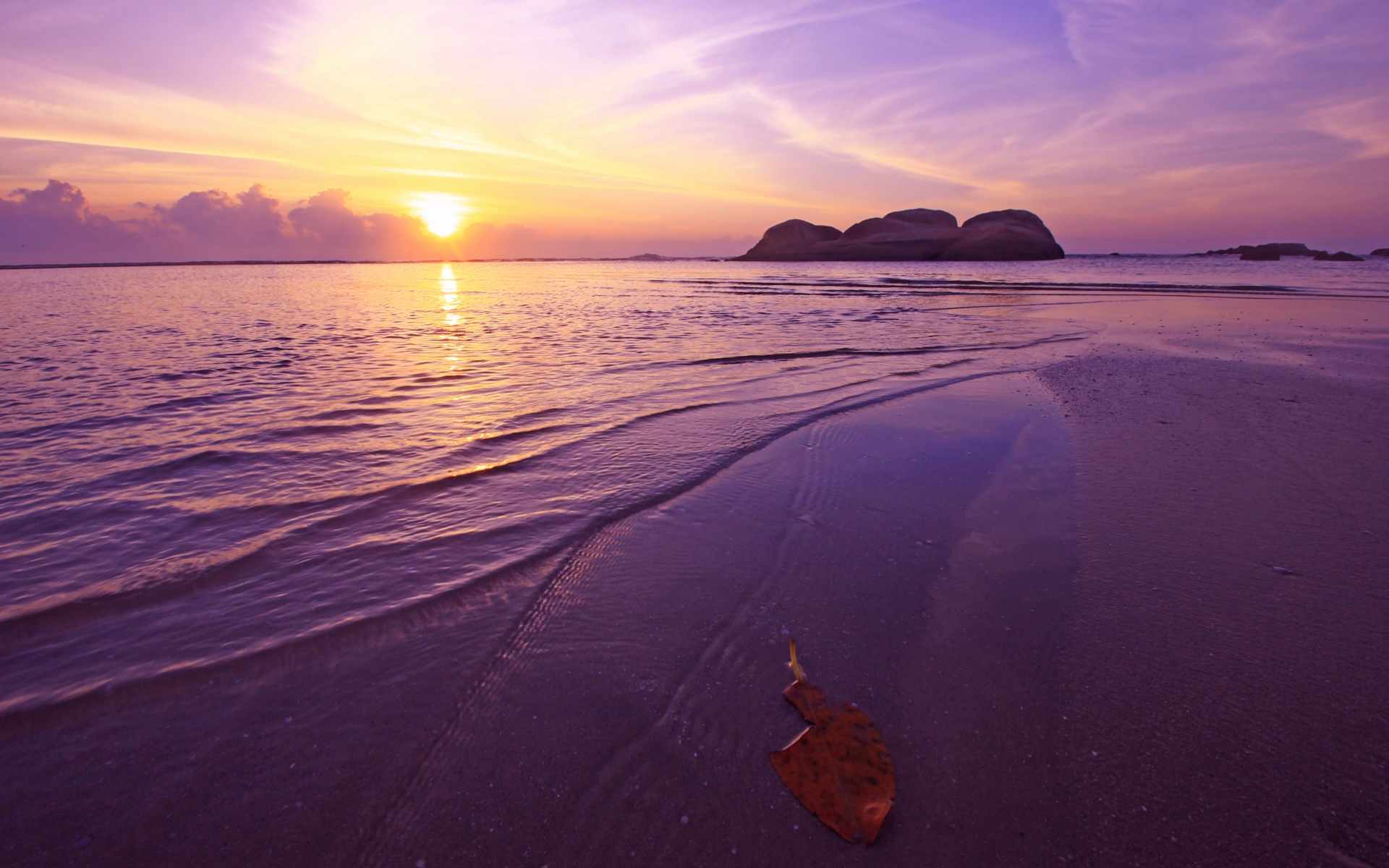 Download Nature Sunset HD Wallpaper