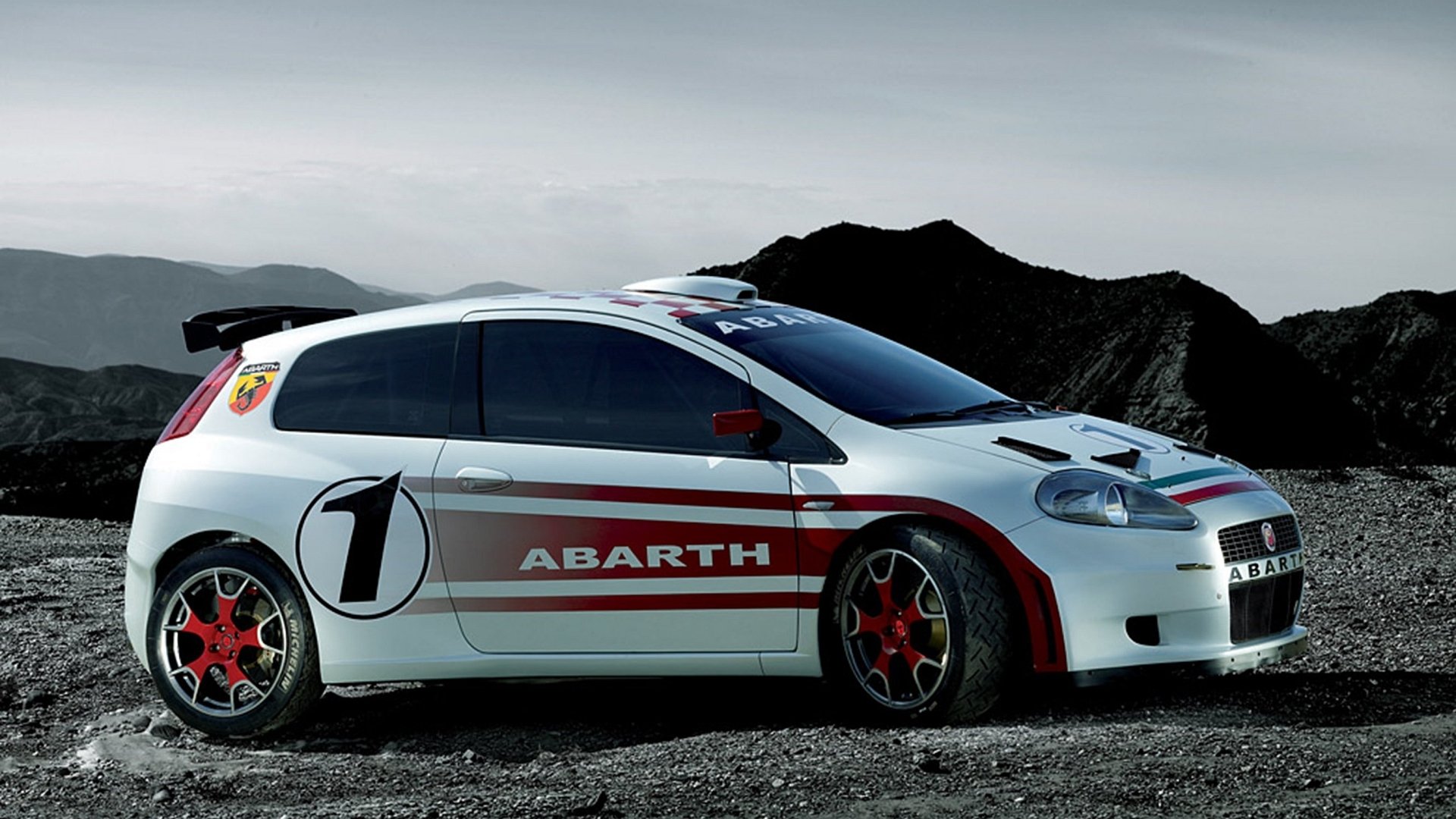 Download Vehicle Fiat Grande Punto Abarth HD Wallpaper