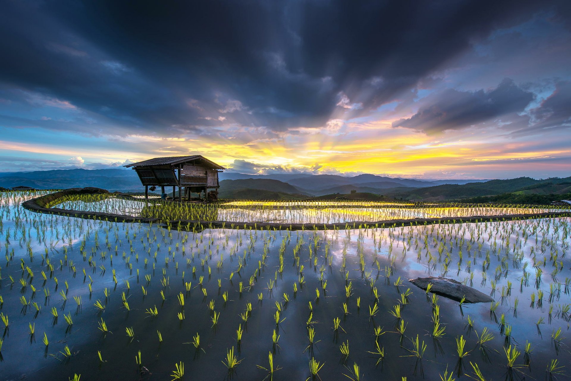 HDR Serenity: Captivating Photography in a Stunning HD Landscape