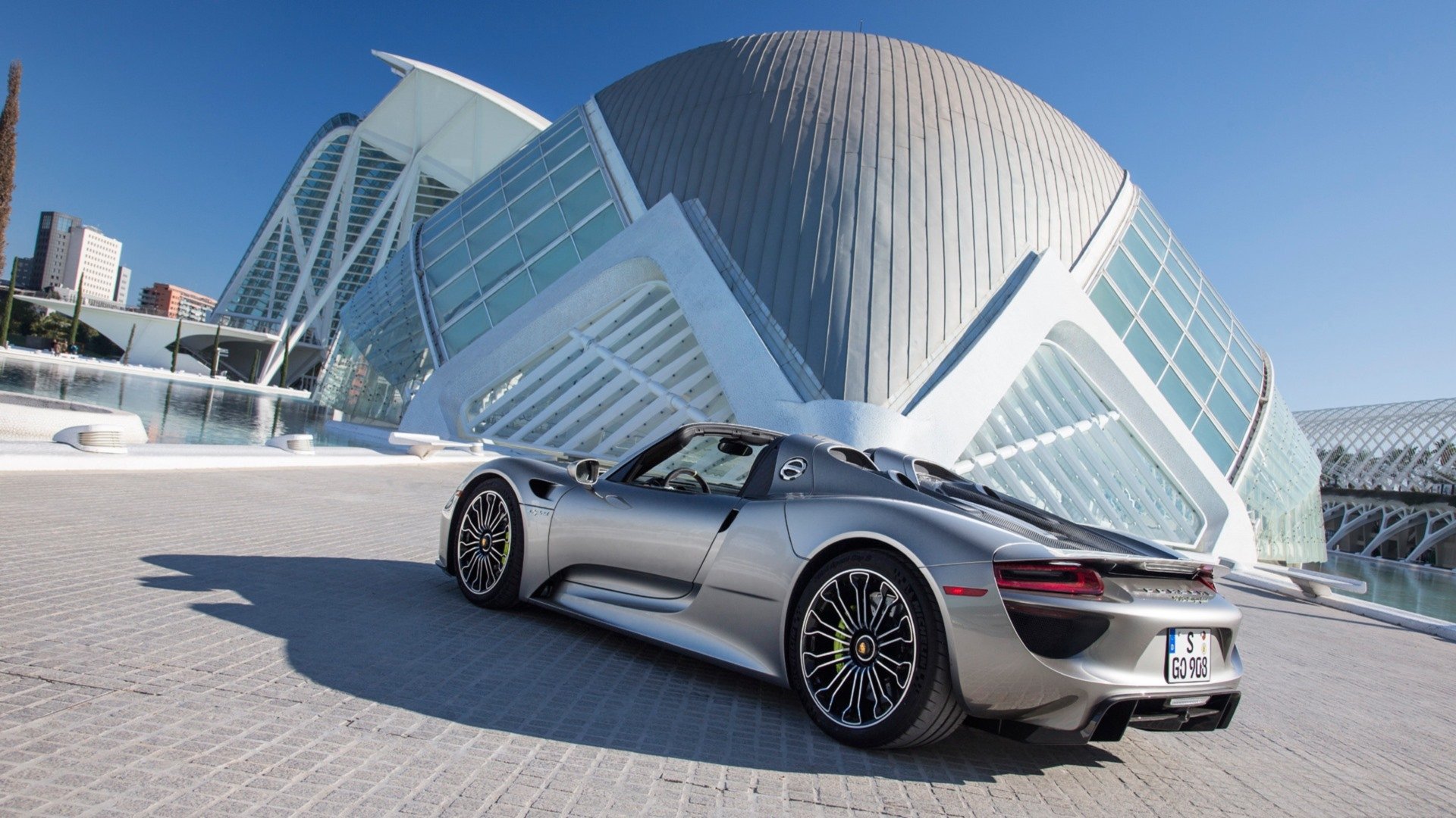 Download Vehicle Porsche 918 Spyder HD Wallpaper