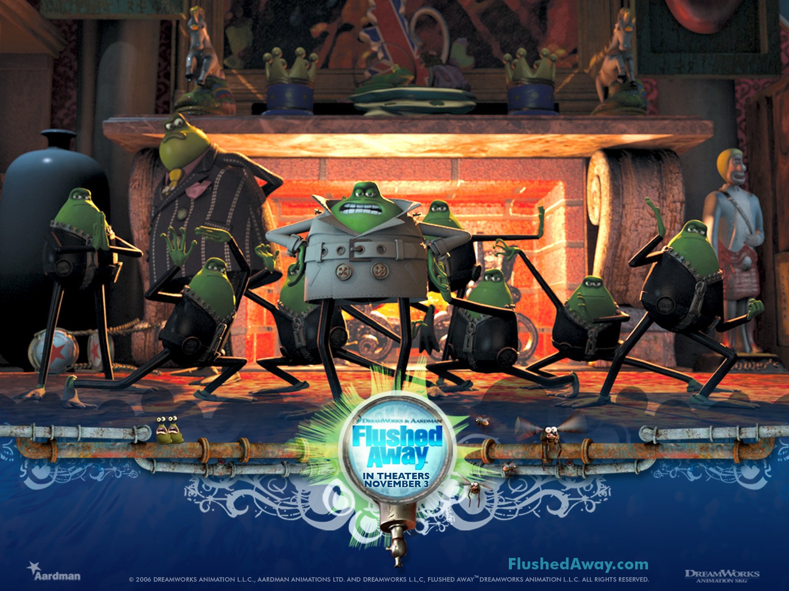 Movie Flushed Away Wallpaper