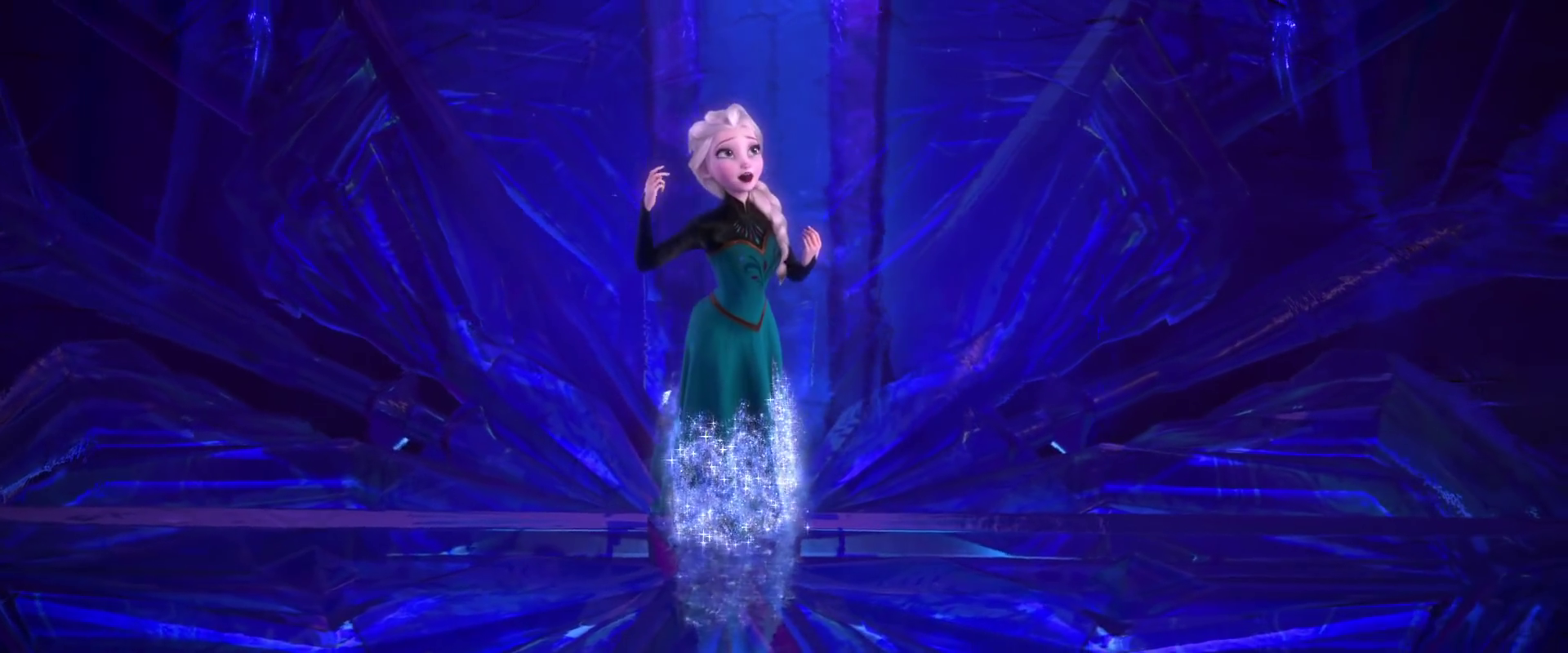 Elsa's Magic Moment | Frozen HD Movie Wallpaper | 1920x800 | Wallpaper ...