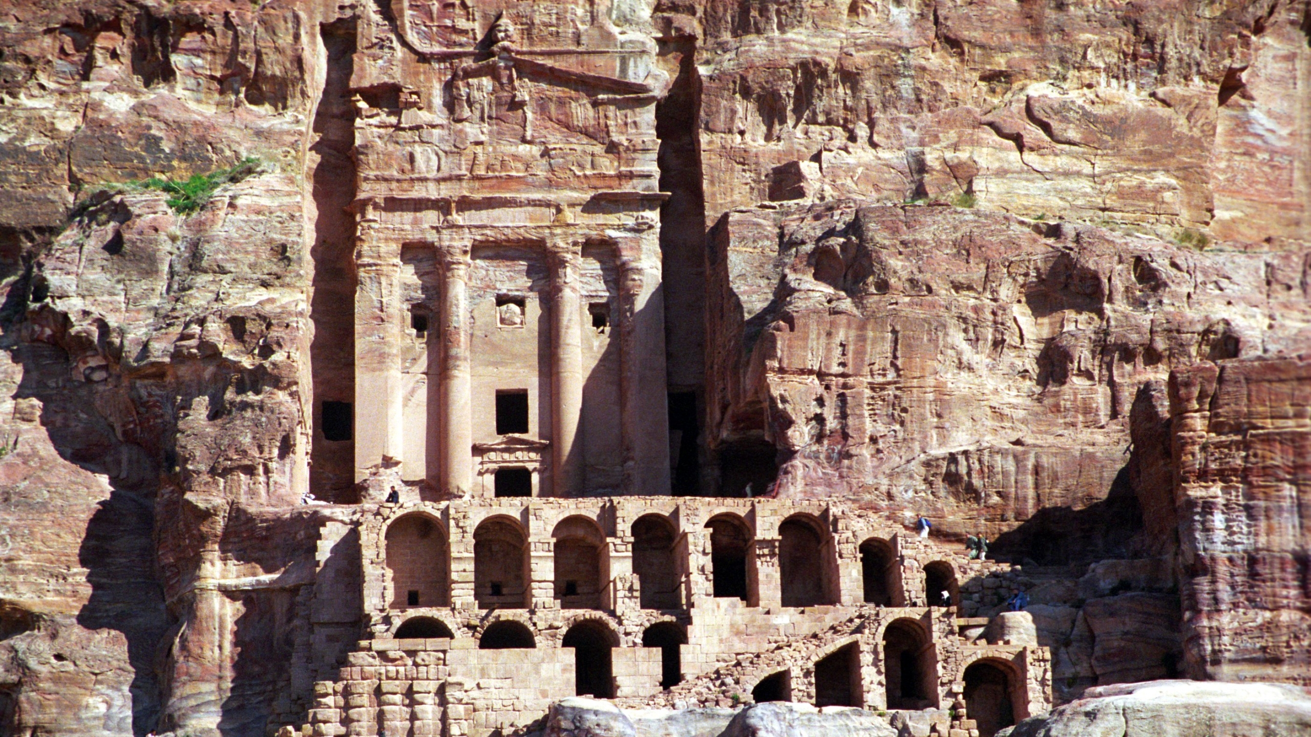 Download History Sculpture Mountain Desert Man Made Petra 4k Ultra HD ...