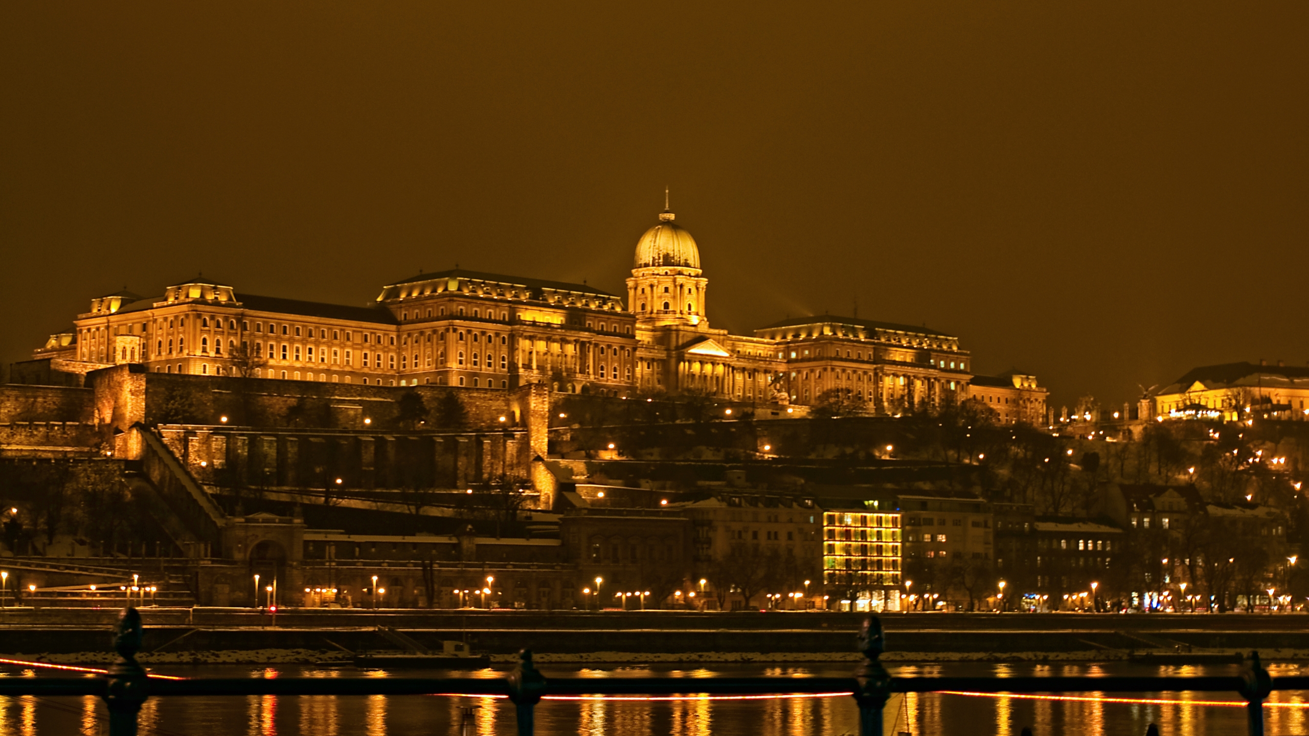 Download Man Made Buda Castle HD Wallpaper