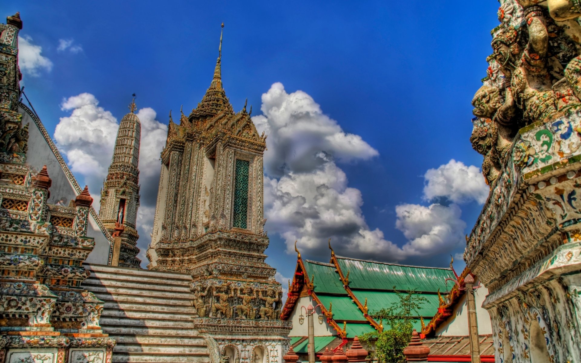 Download Religious Wat Arun Temple HD Wallpaper