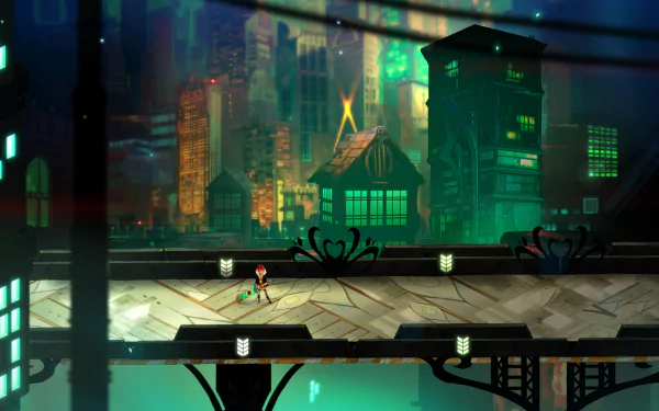 Transistor Game Artwork HD Wallpaper
