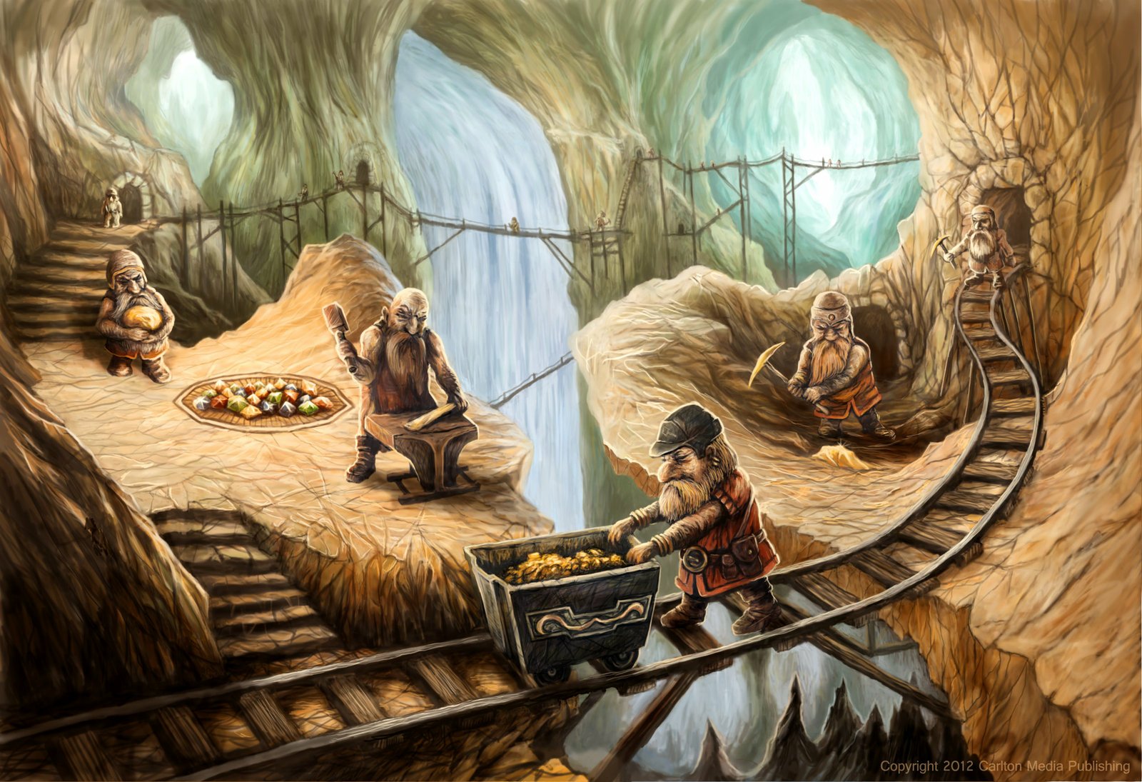 Download Fantasy Dwarf Wallpaper by Jakob Hansson