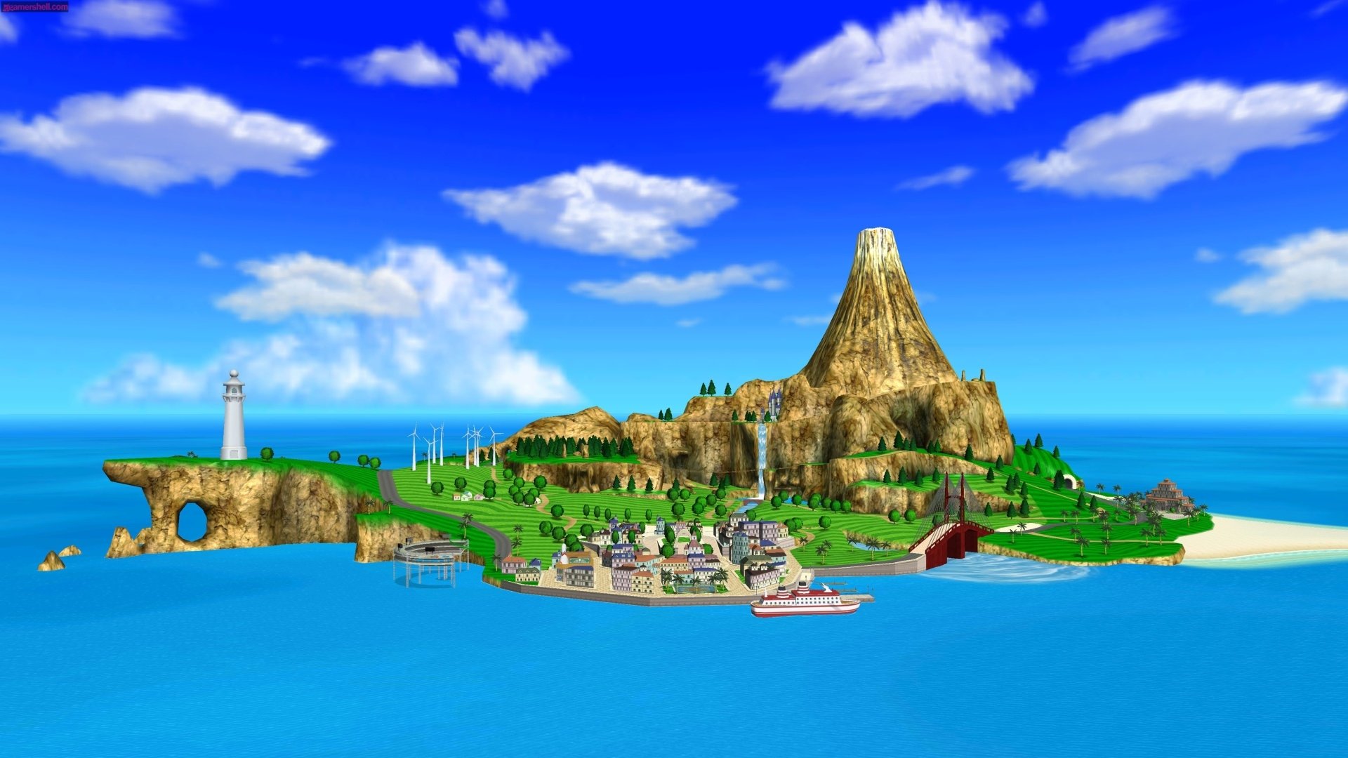 Download Video Game Pilotwings Resort HD Wallpaper
