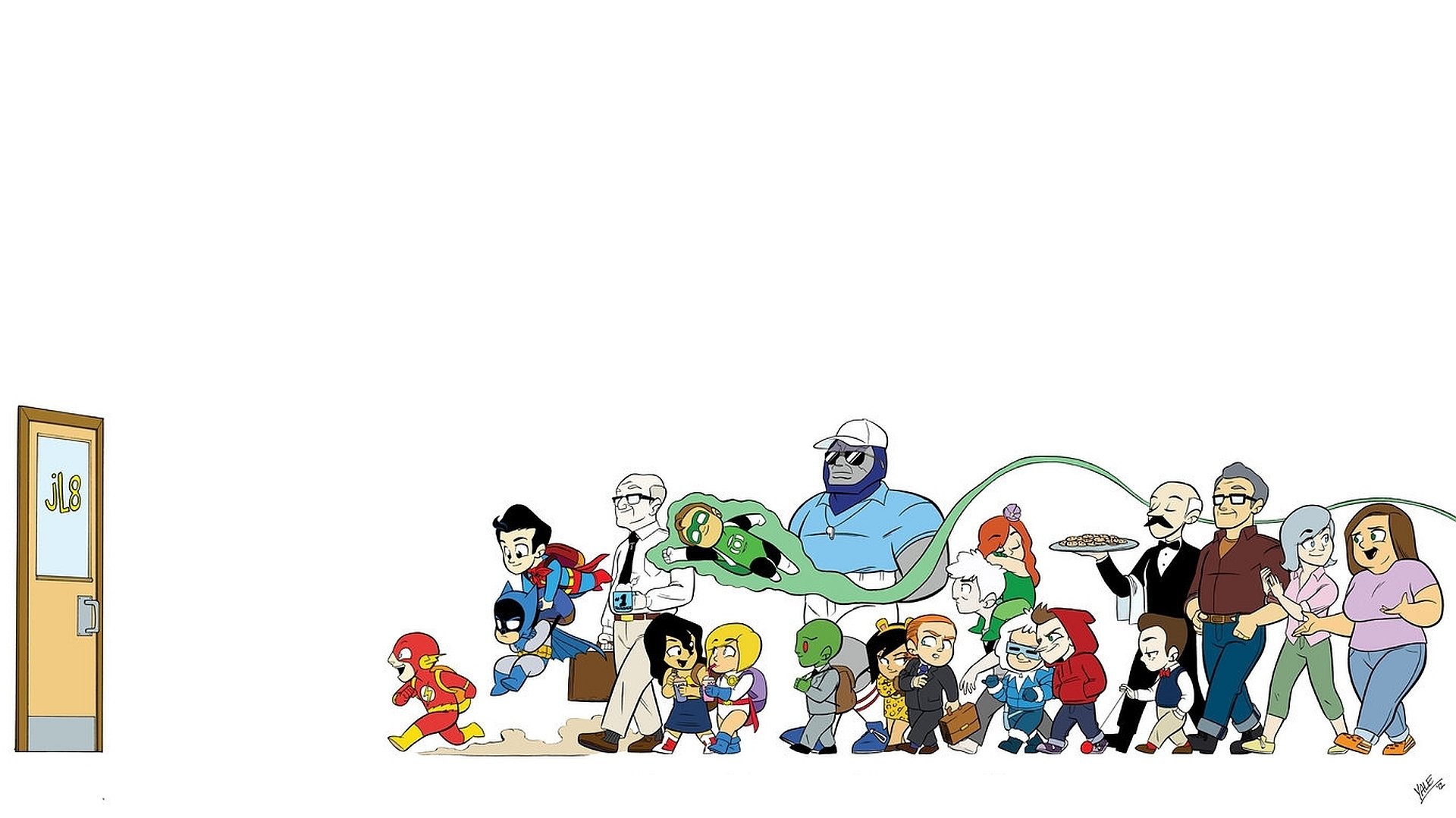 Download Comic Jl8: A Webcomic Wallpaper