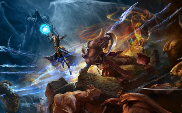 [20+] Wizard (Diablo III) 4k Wallpapers