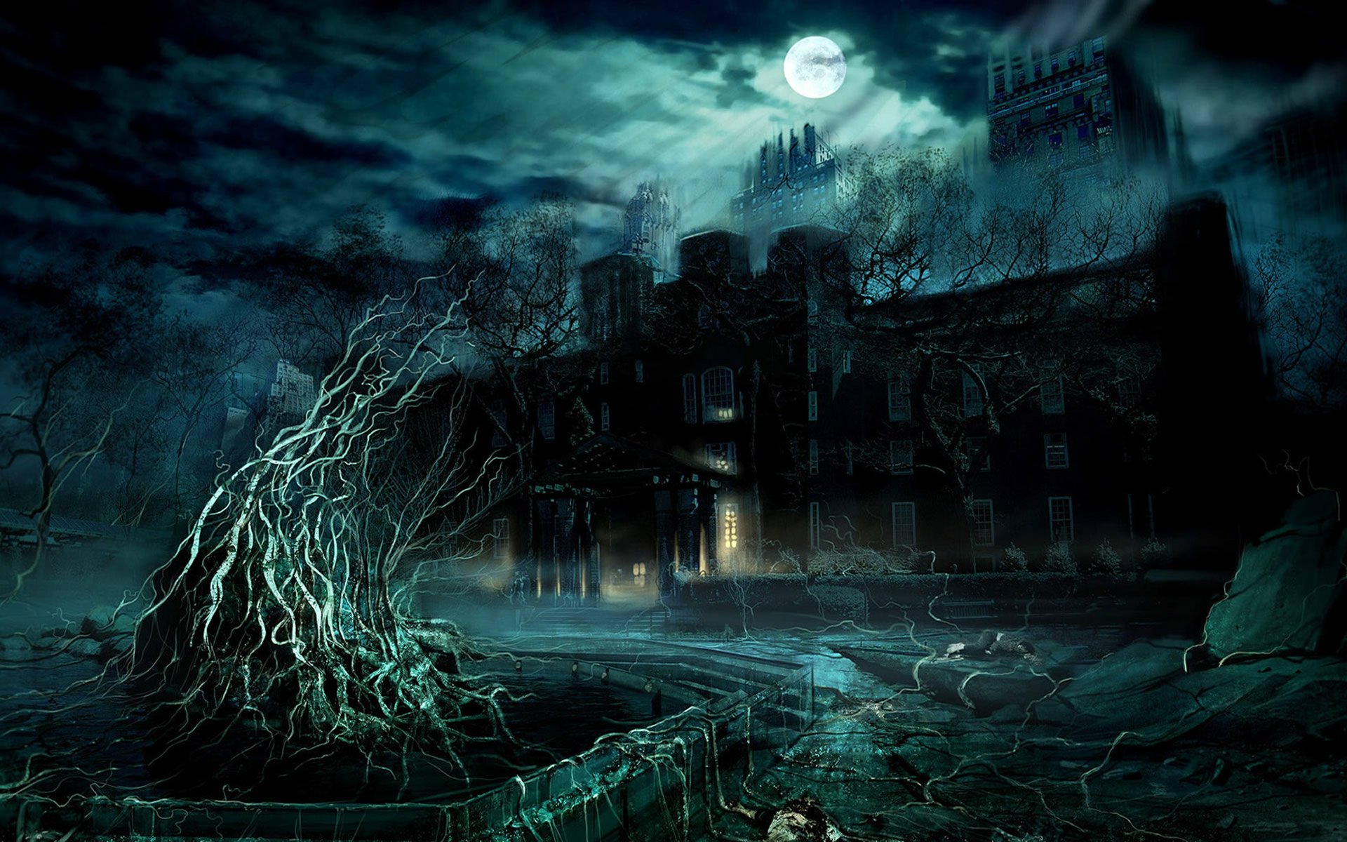Dark Castle HD Wallpaper