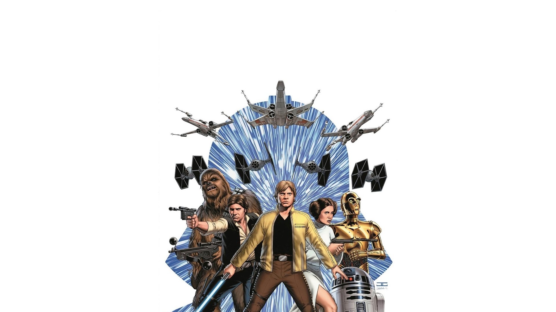 Star Wars Comic Heroes: Epic HD Wallpaper Showcase | 1920x1080 ...