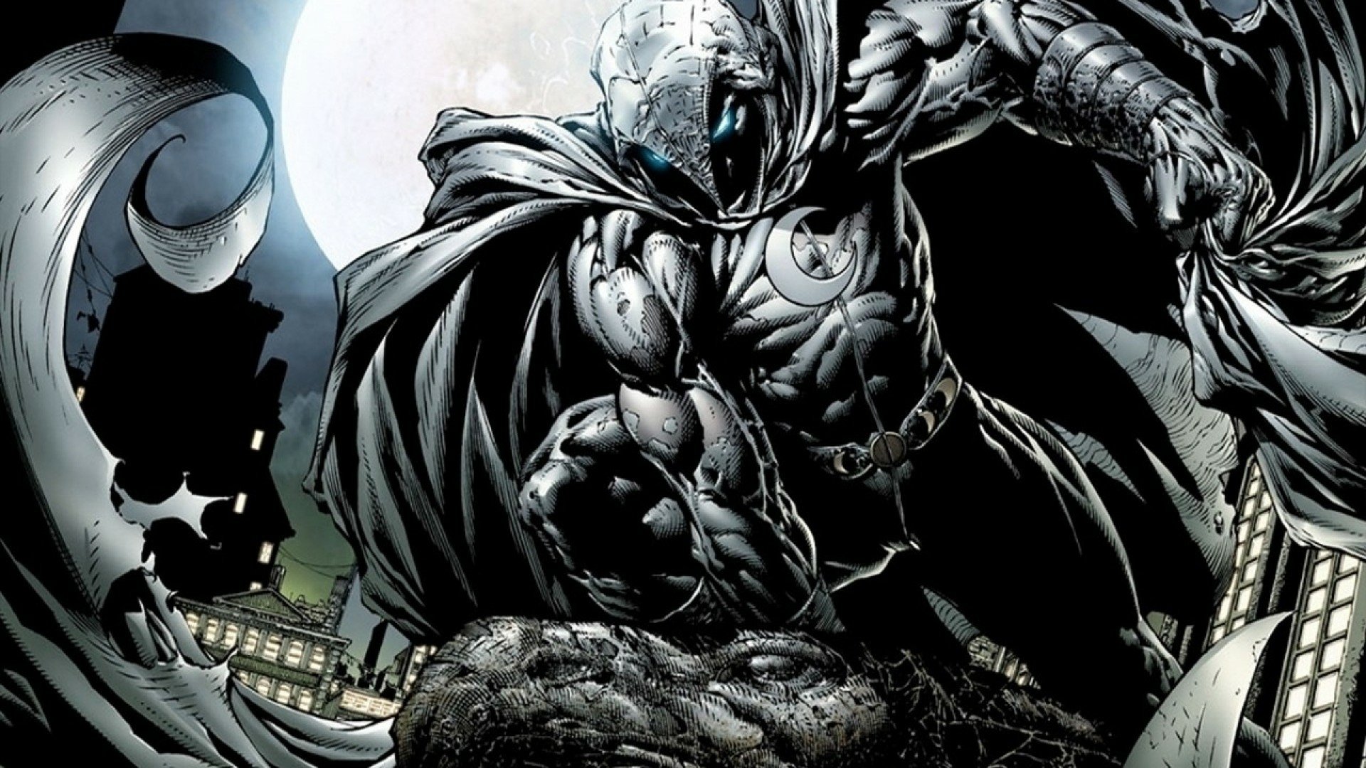 Download Comic Moon Knight HD Wallpaper
