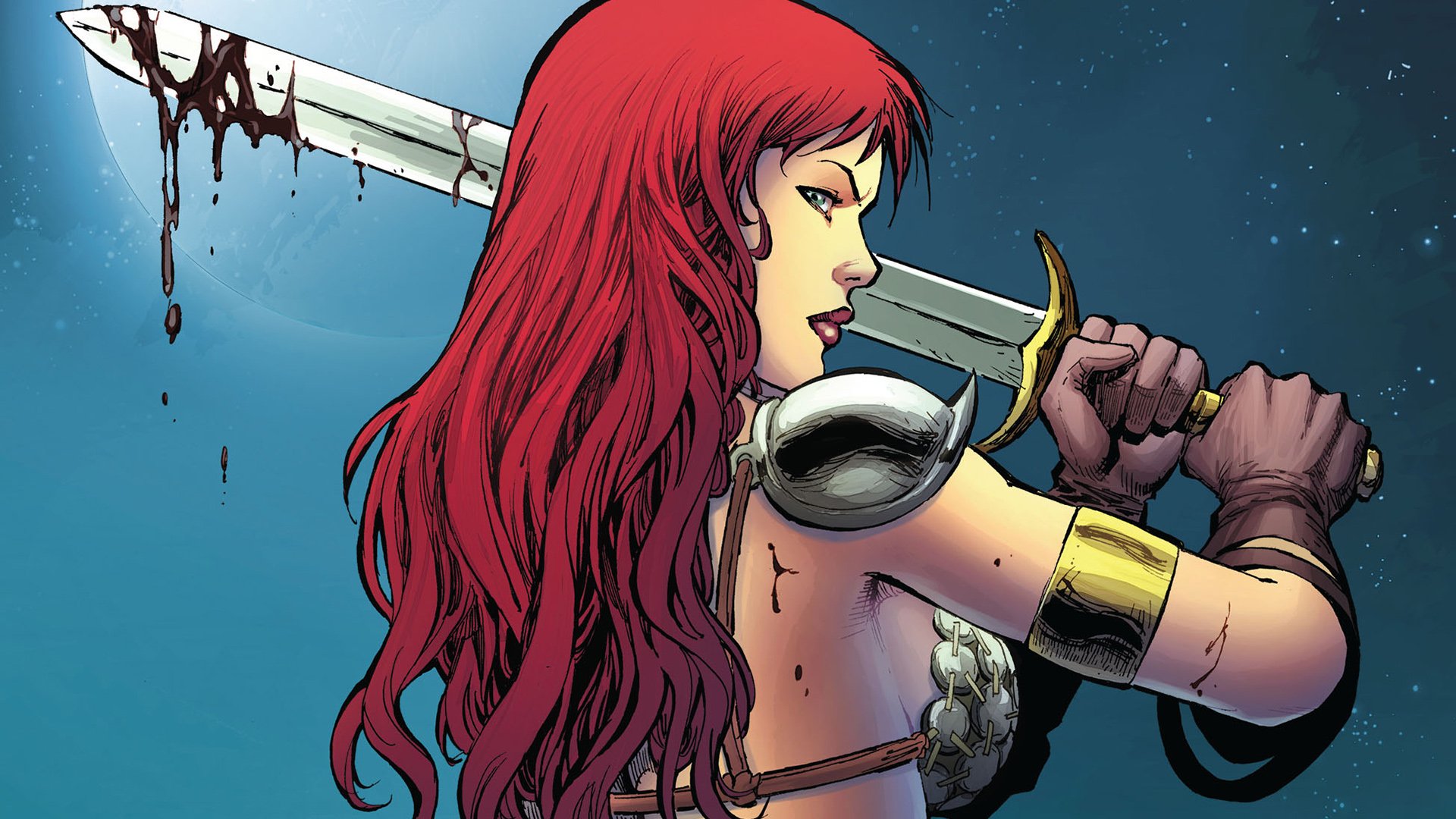 Download Comic Red Sonja HD Wallpaper
