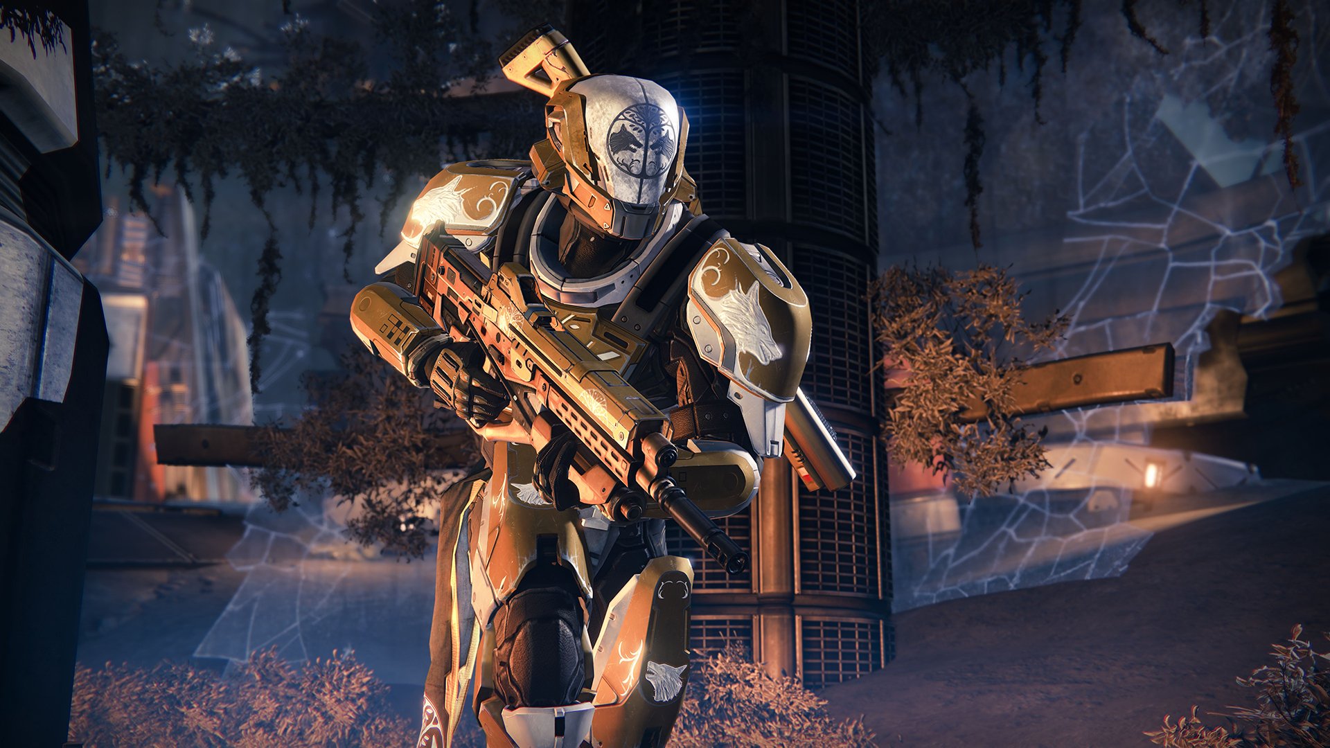 Destiny HD Wallpaper: Epic Video Game Guardian Battleground Scene ...