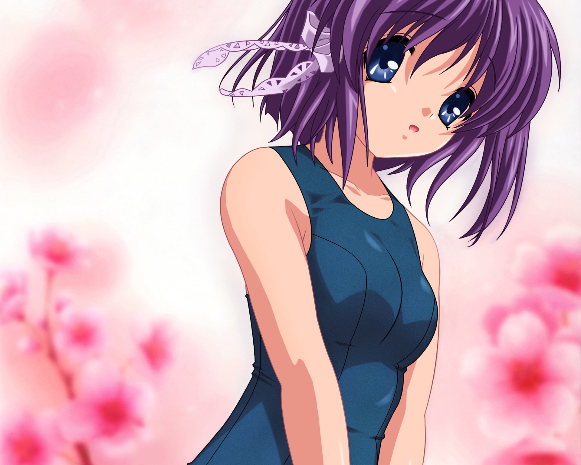 Download Ryou Fujibayashi Anime Clannad HD Wallpaper