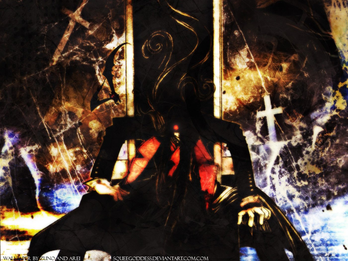 Download Anime Hellsing Wallpaper | 1400x1050 | Wallpaper Abyss