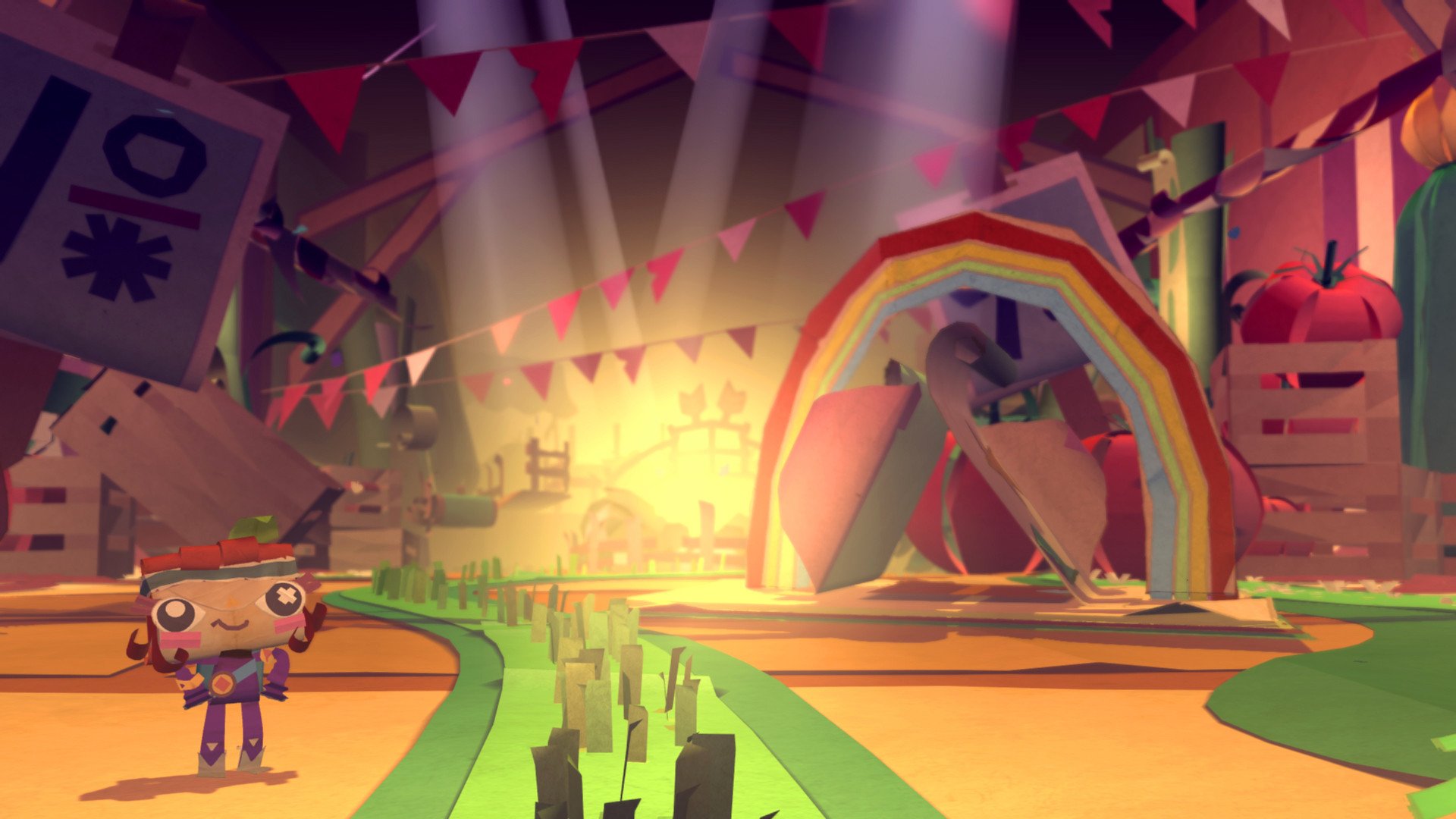 Download Video Game Tearaway Unfolded HD Wallpaper