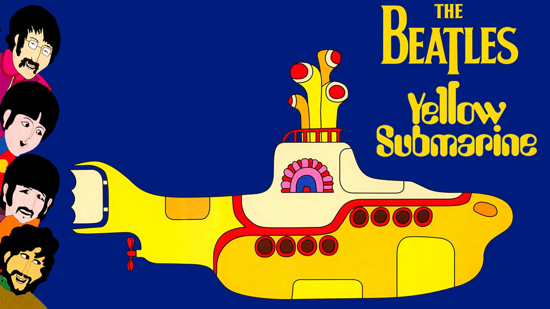 The Beatles Yellow Submarine HD Wallpaper